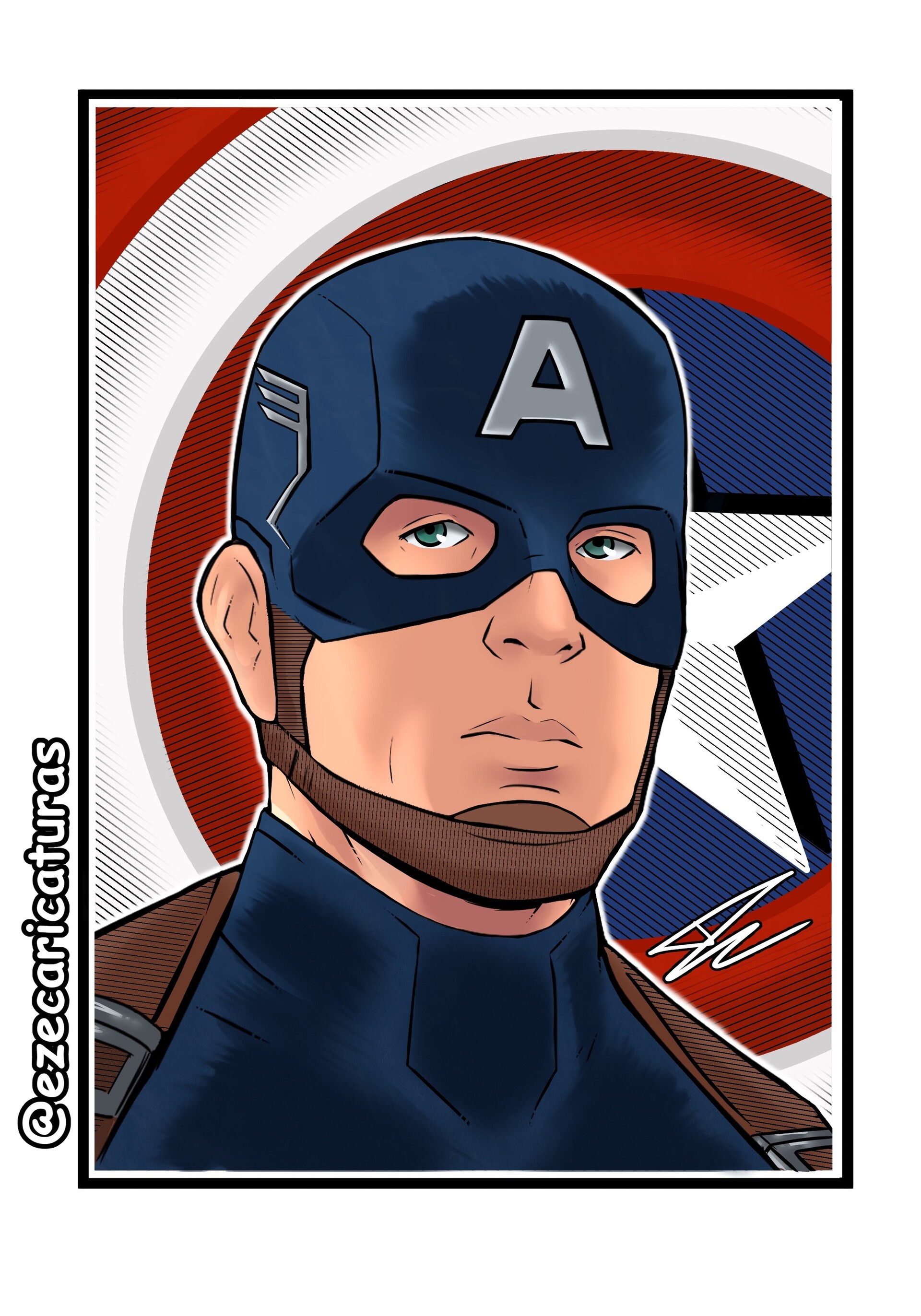 ArtStation - Captain America