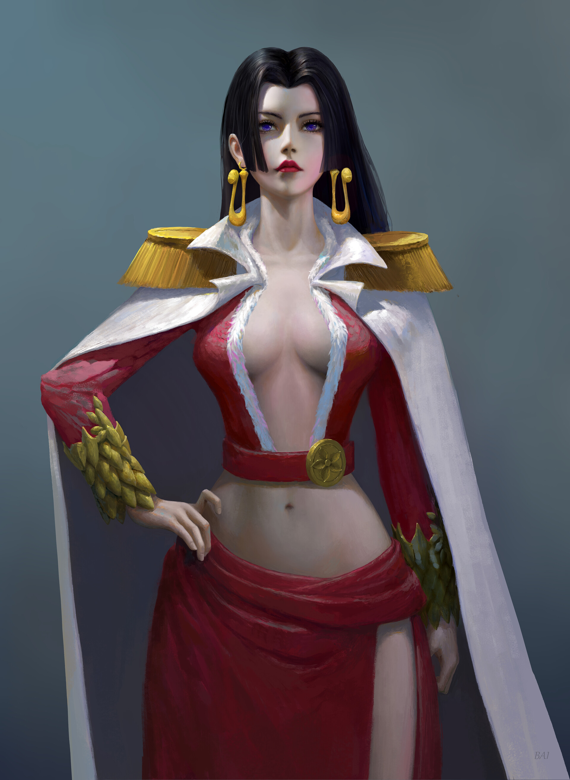 Bai xuesong - 波雅·汉库克 女帝同人 Boa·Hancock