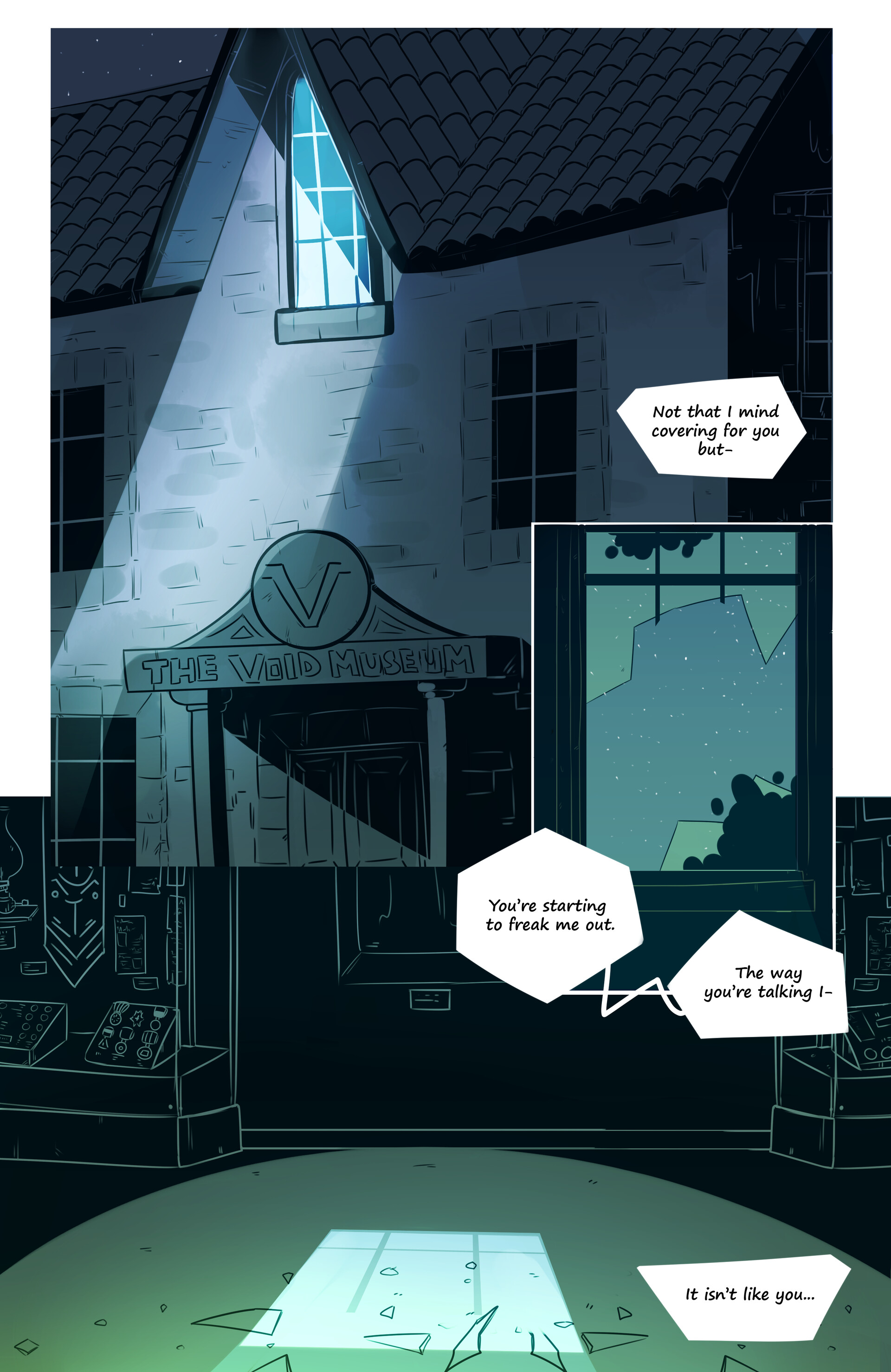 Brittney Watson - The Void Calls - Comic 2020