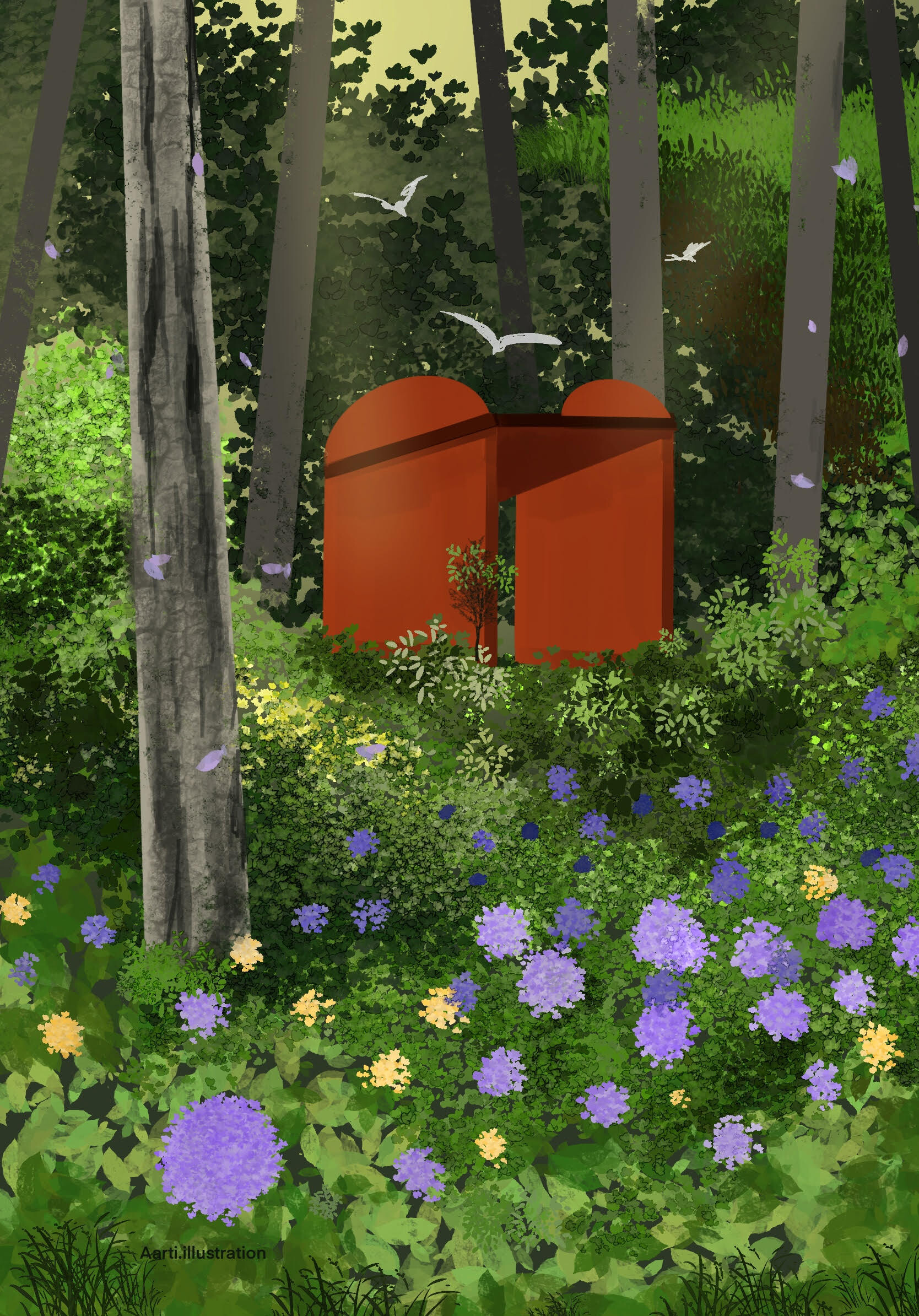 ArtStation - deep jungle walk