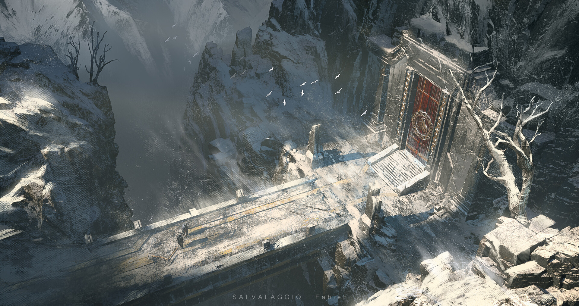 ArtStation - Mountain Temple