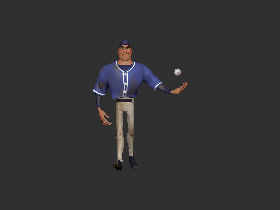 ArtStation - Baseball Player