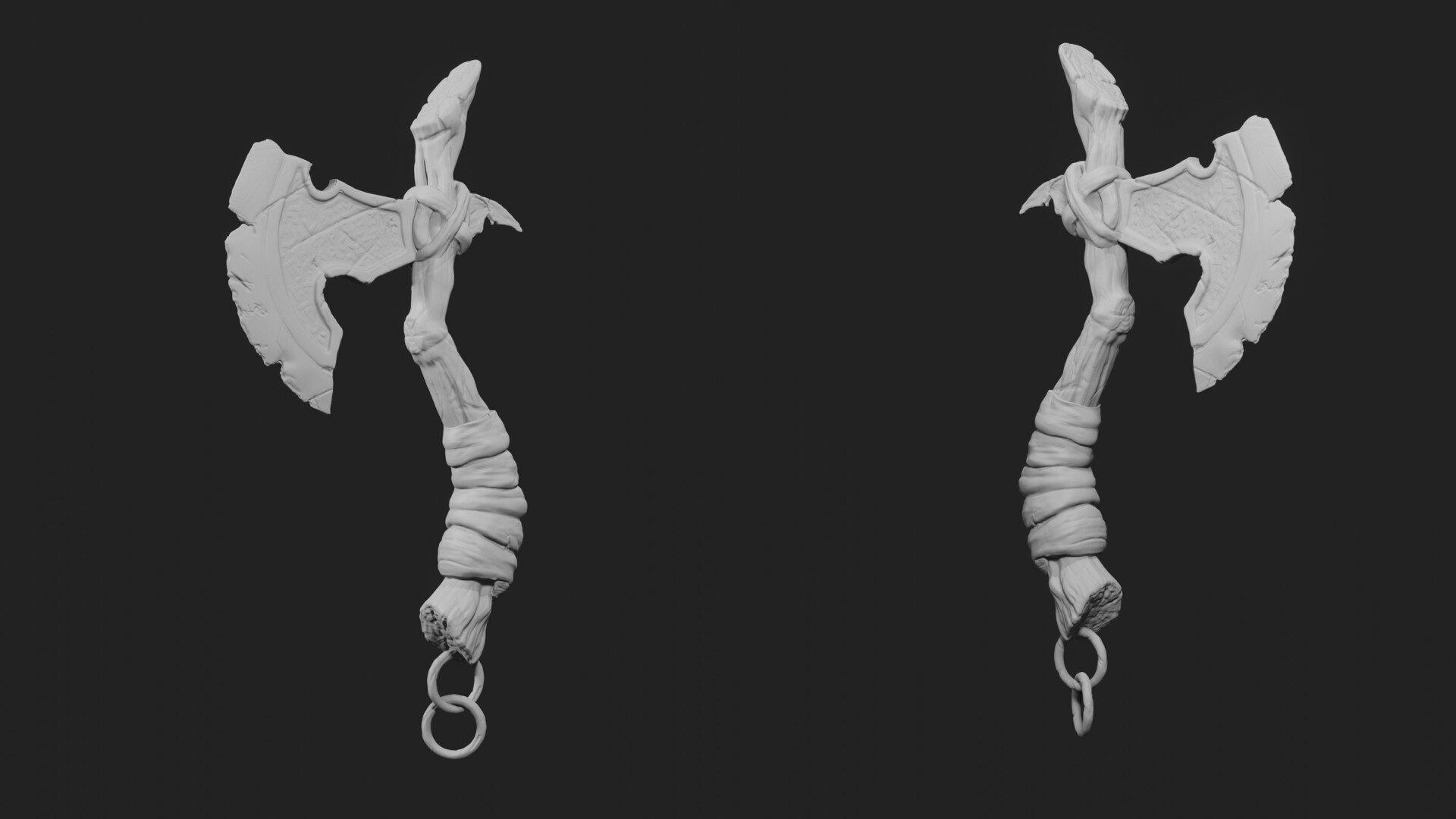 Ayan Mir - Digital Sculpture: Game Asset