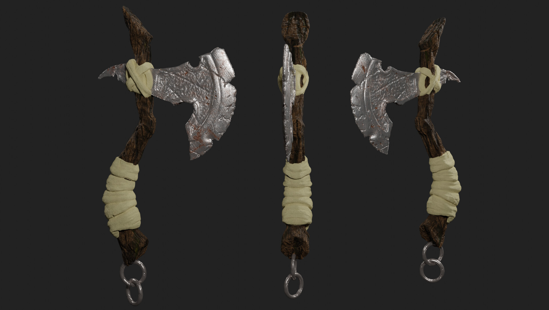 Ayan Mir - Digital Sculpture: Game Asset