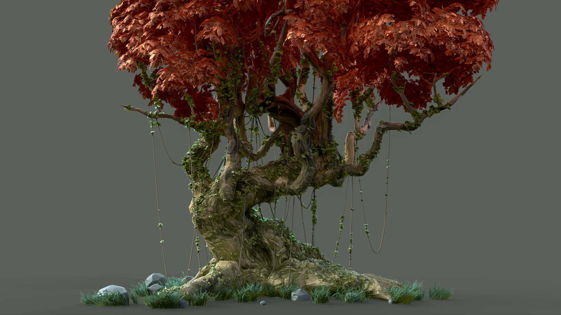 Hugo Beyer - Procedural Stylized Fantasy Tree - Houdini
