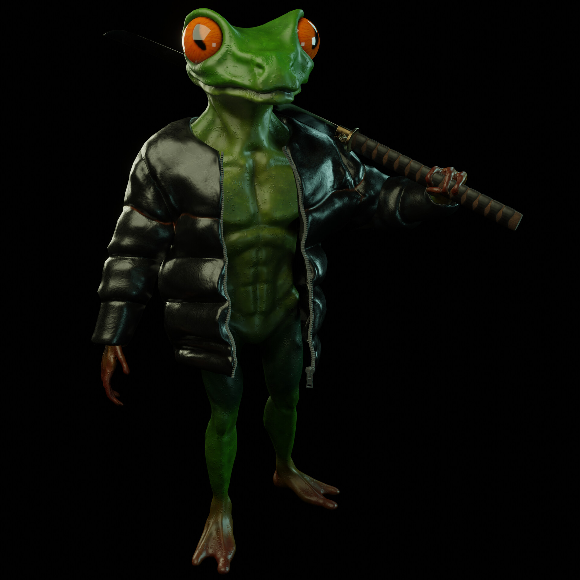 ArtStation - Yakuza Frog
