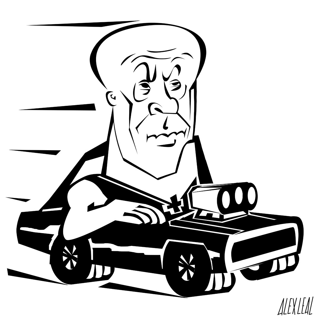 dom toretto coloring pages