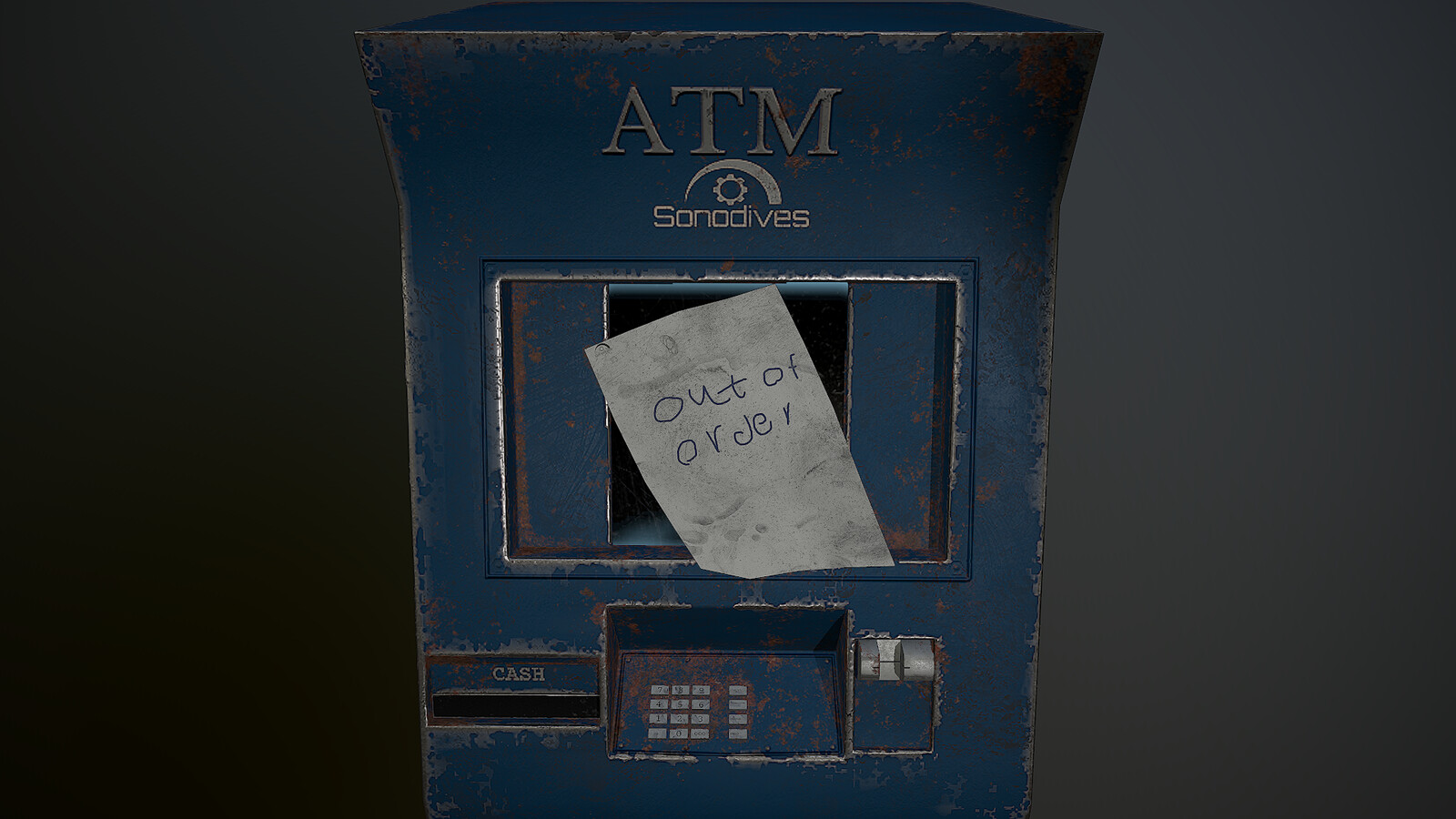 Nicolas Brix nielsen - Old ATM machine