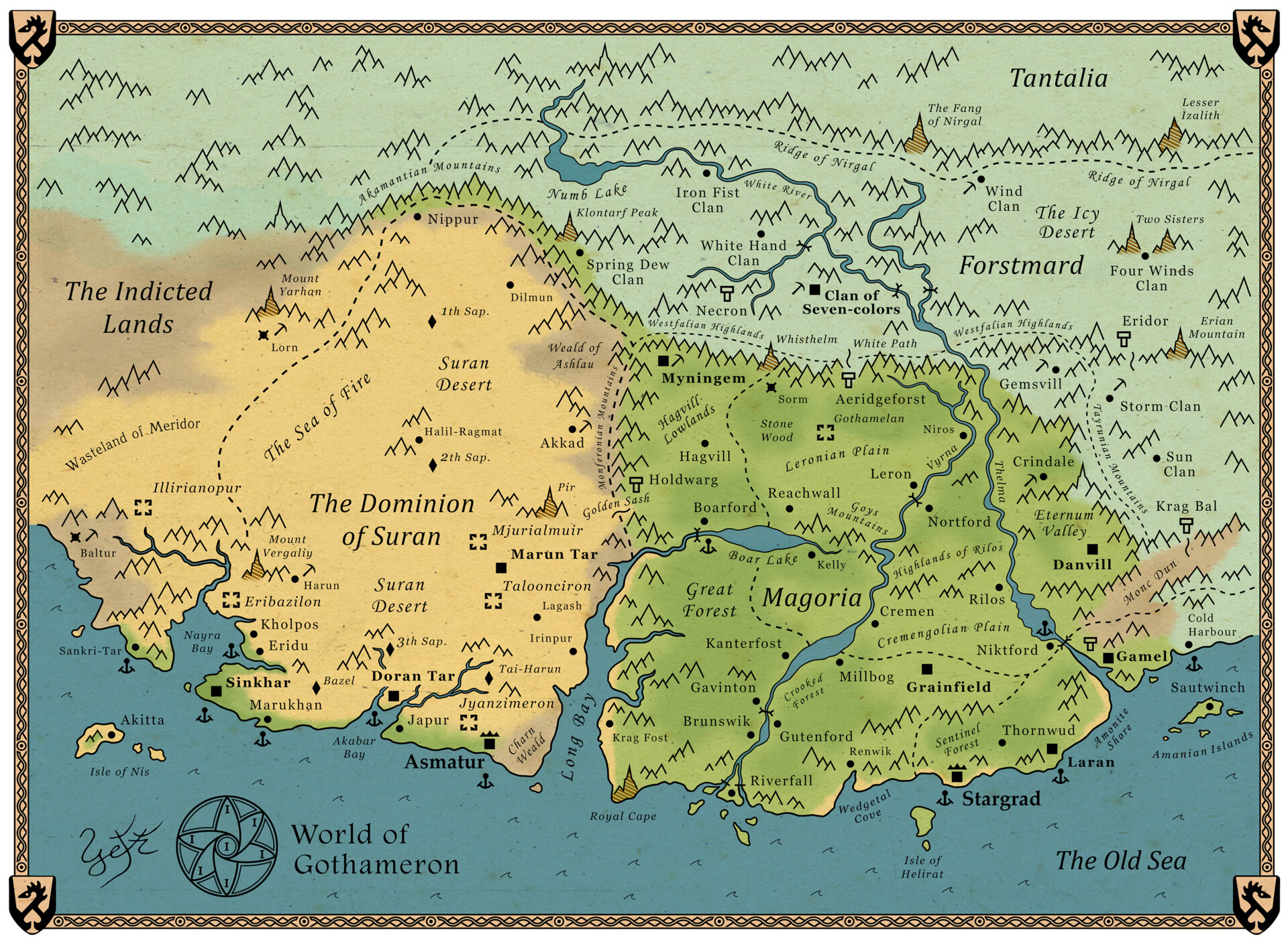 ArtStation - Dunlag map