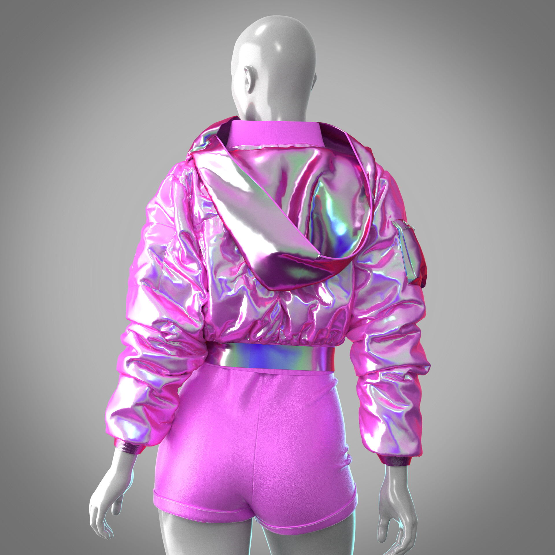 ArtStation - Cyberpunk Pink Look