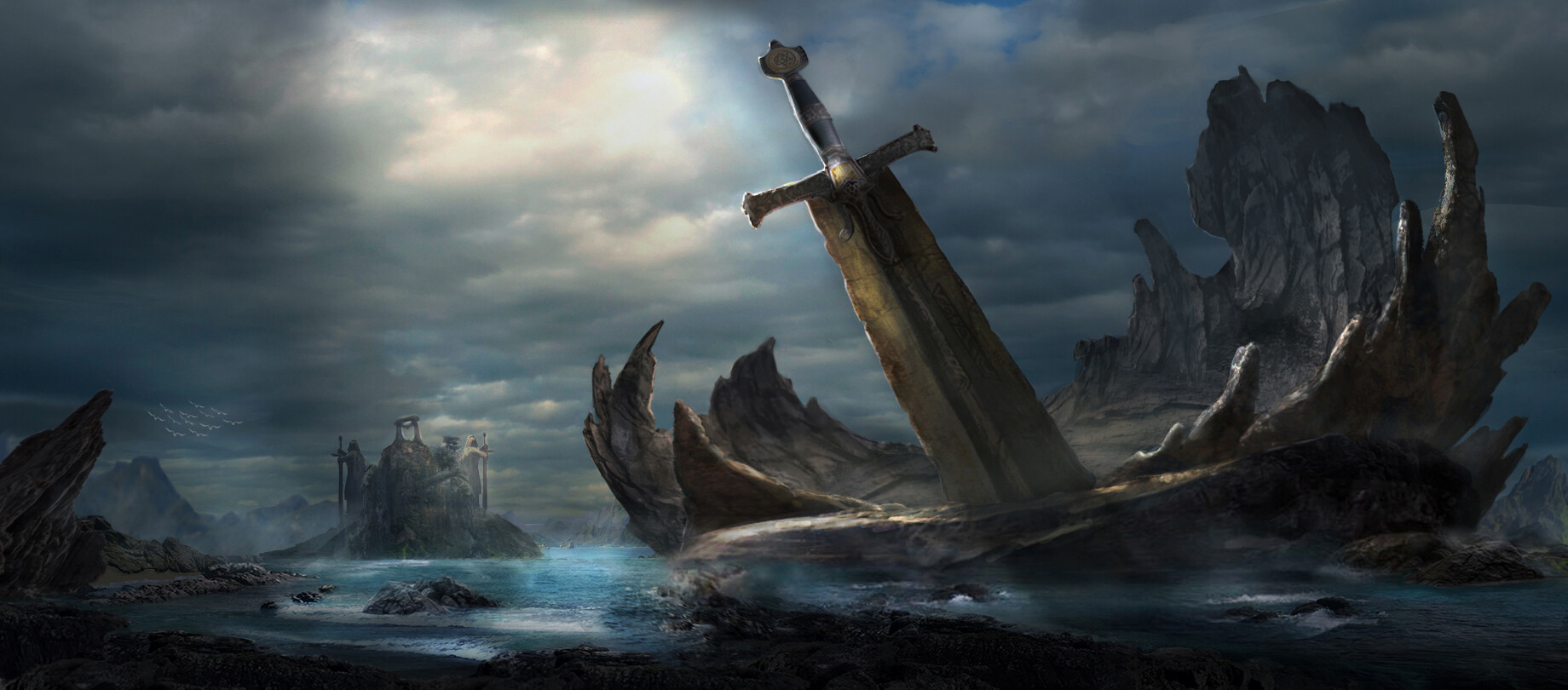 ArtStation - swordgard island