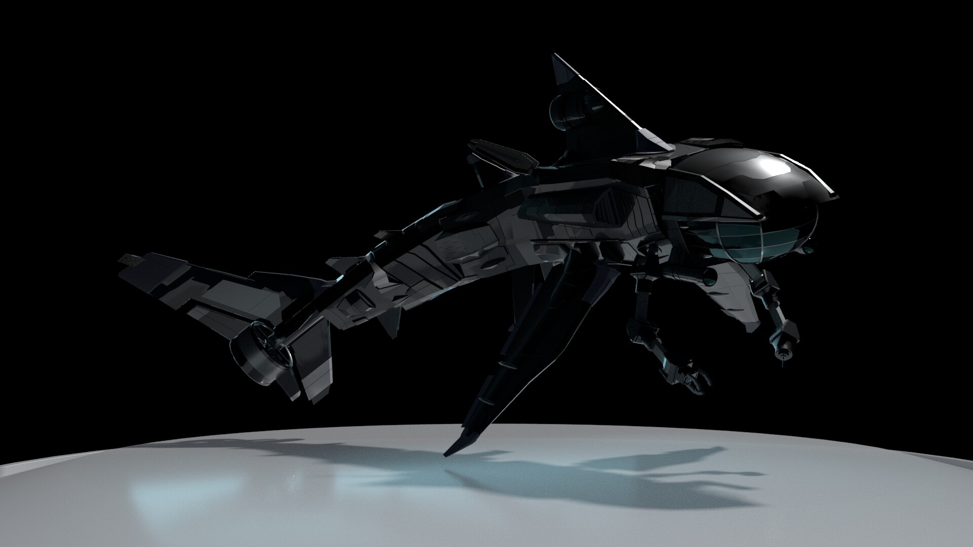 ArtStation - Shark Submarine