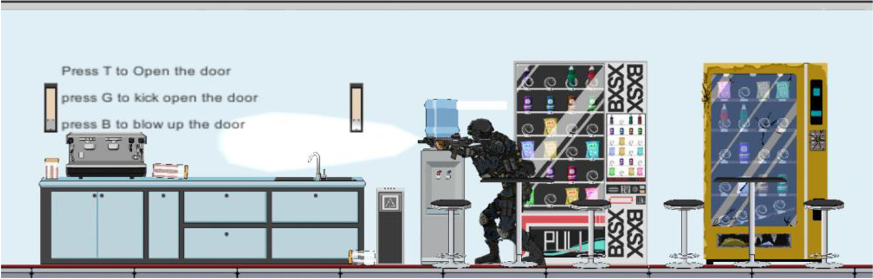 ArtStation - 2d game scene