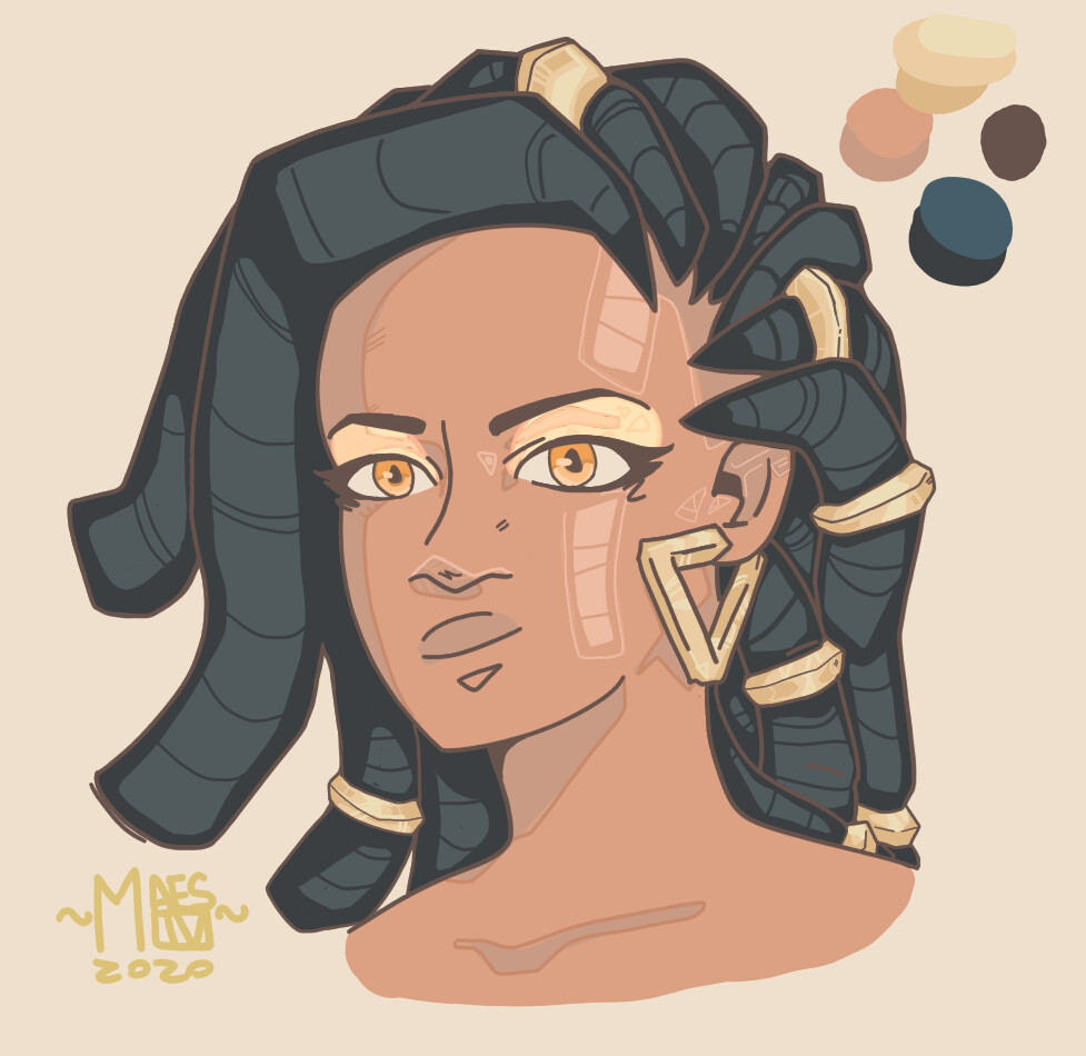 ArtStation - Imani, The Last Warder