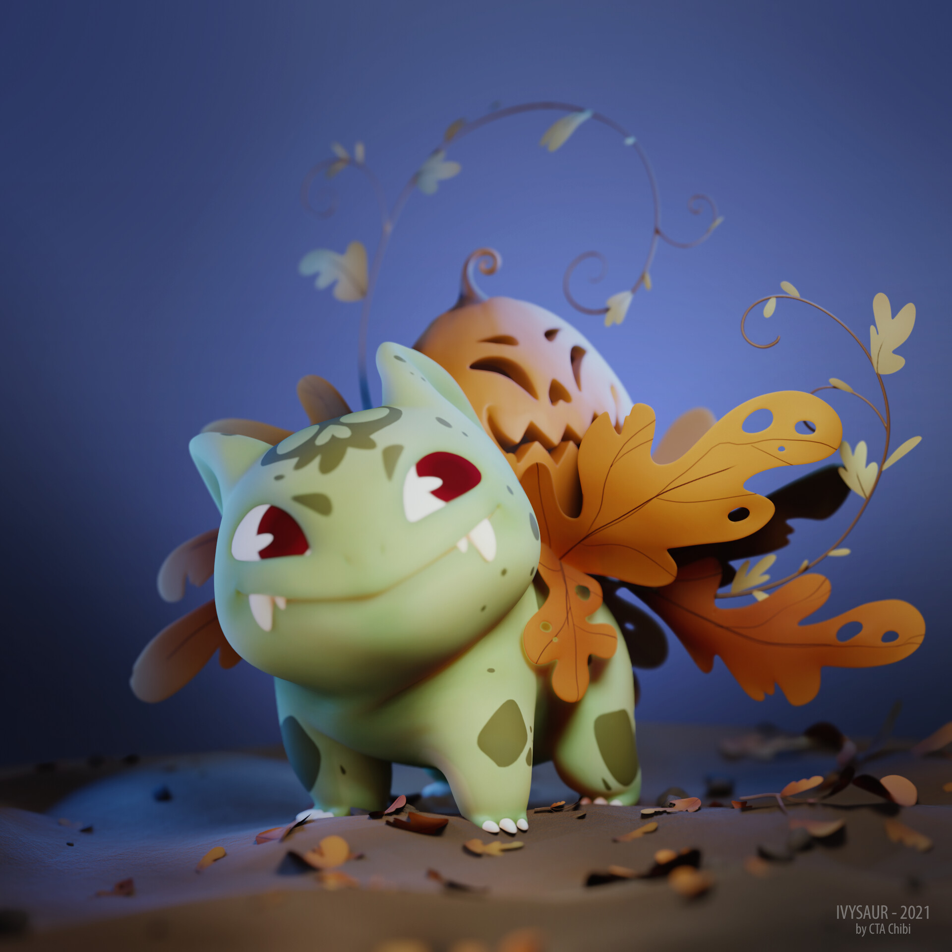 ArtStation - Ivysaur