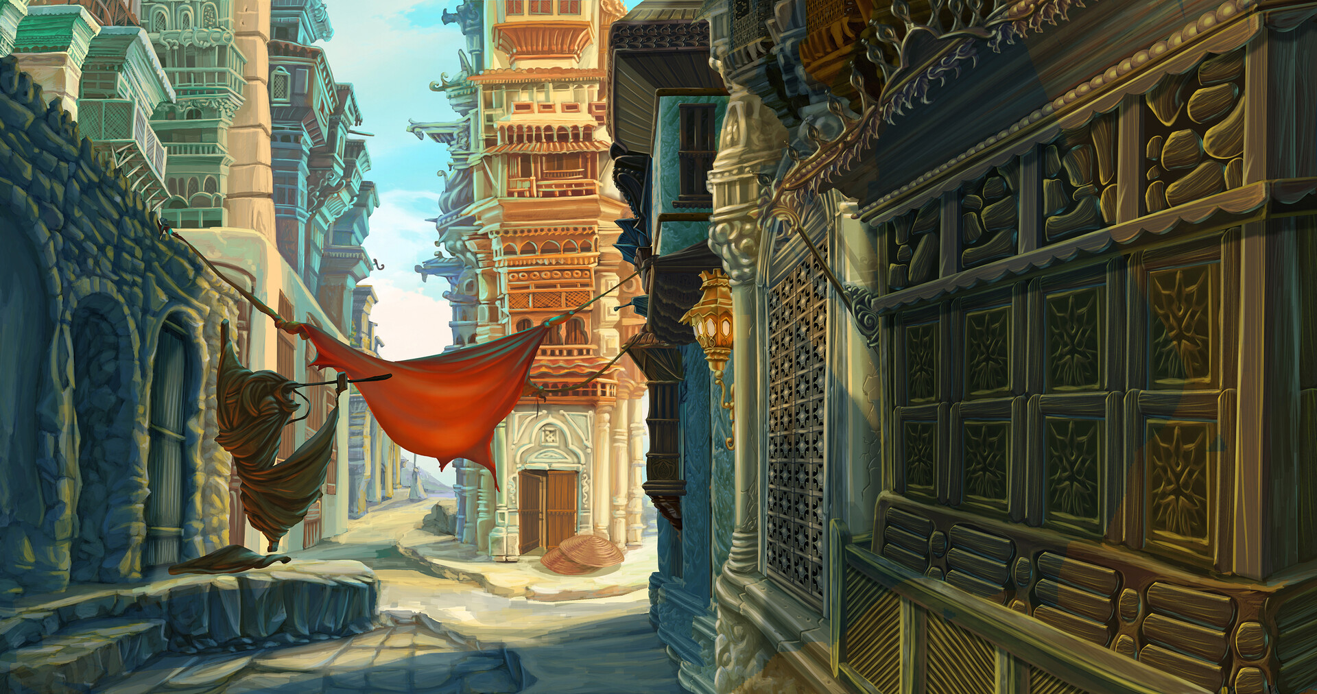 ArtStation - old arab city