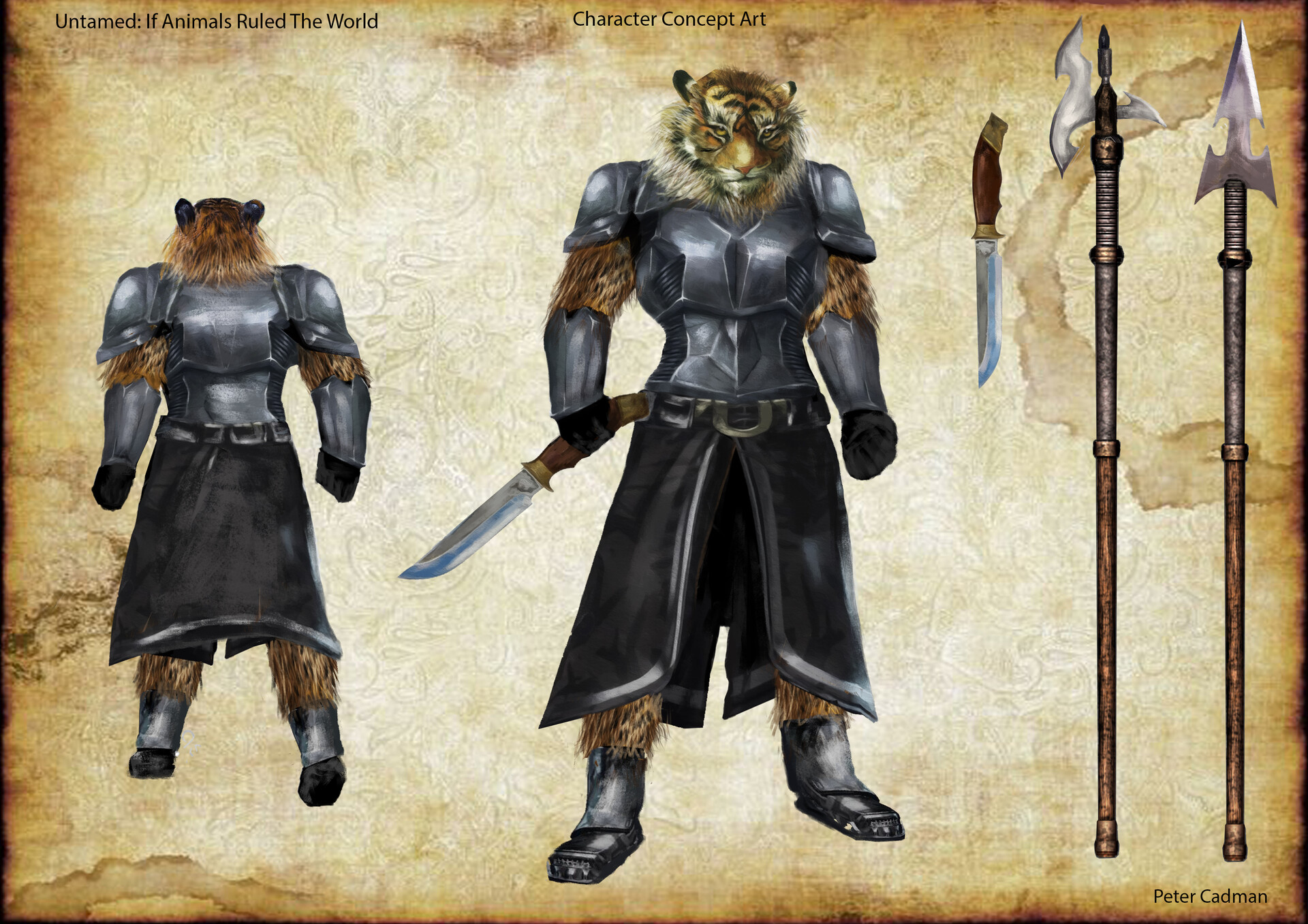 ArtStation - If animals ruled the world - character concept art