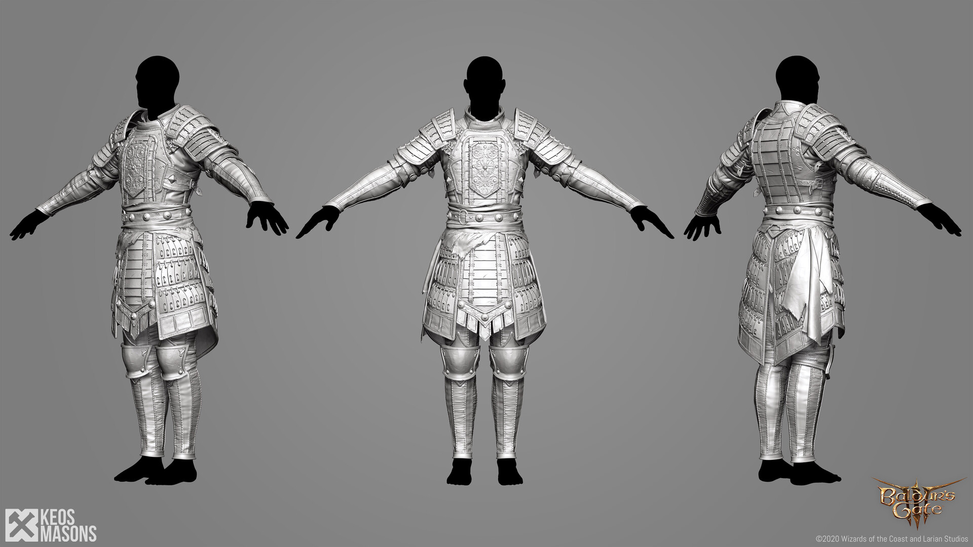 KEOS MASONS - Splint Mail (Male and Female variants)