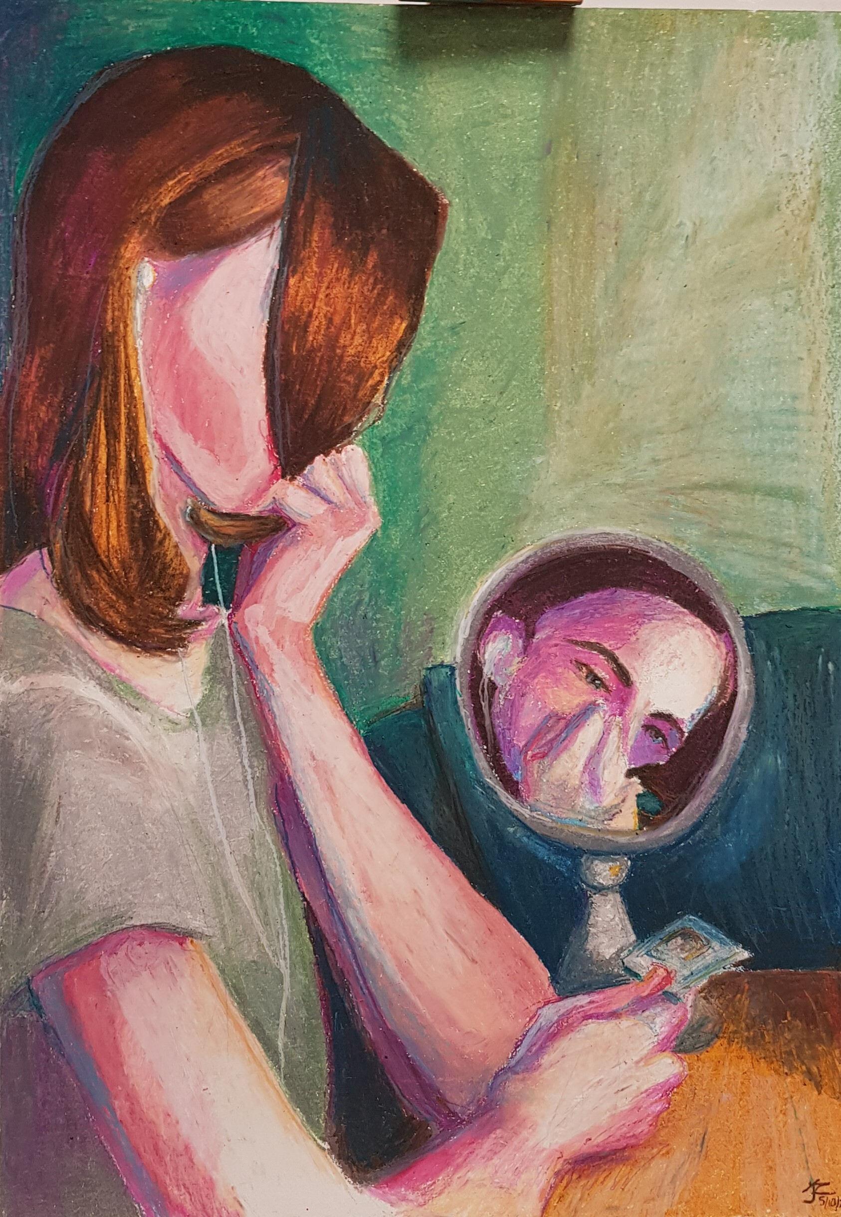 ArtStation - Reflection Portrait