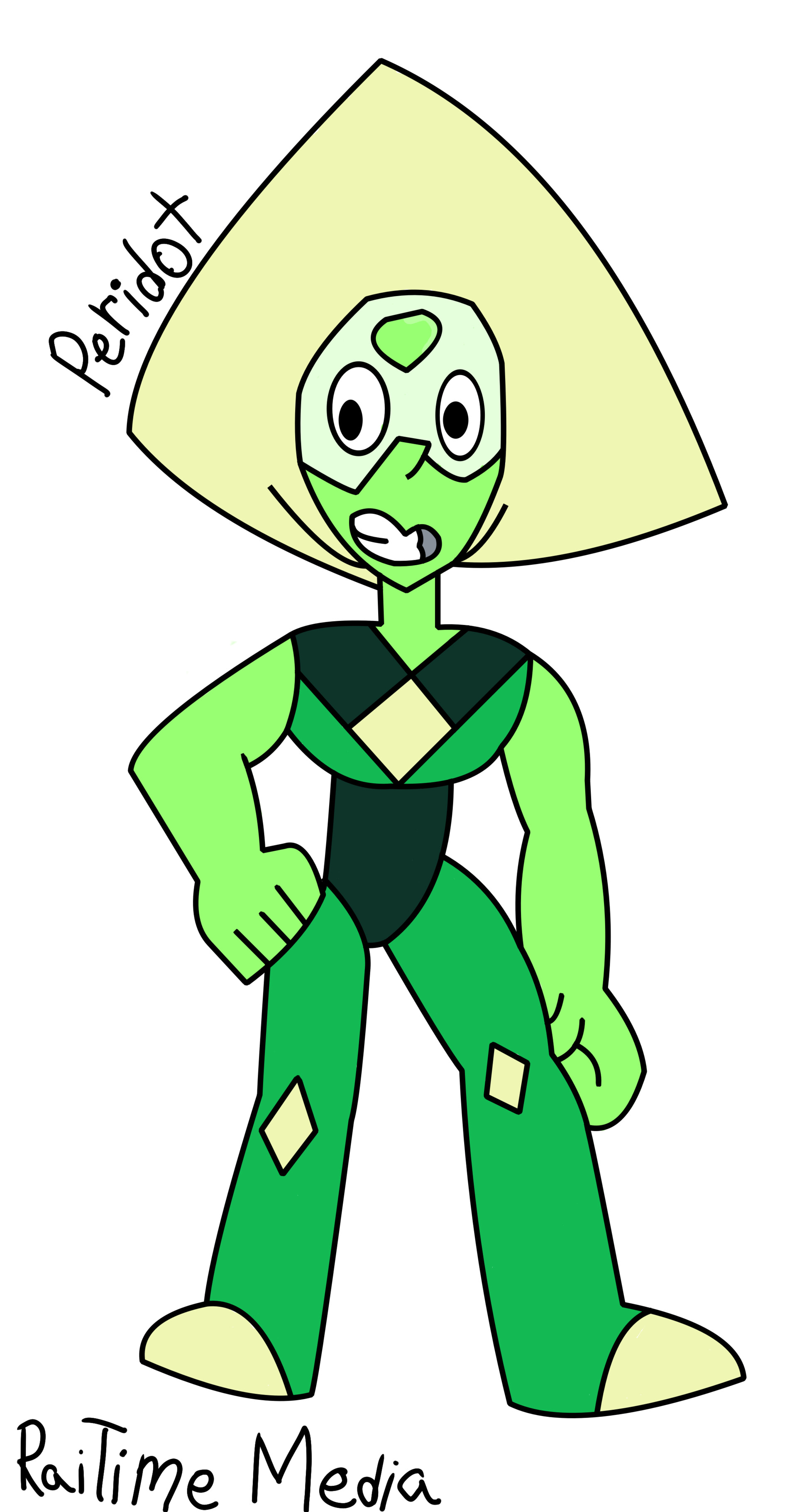 ArtStation - Peridot Drawing (Steven Universe)