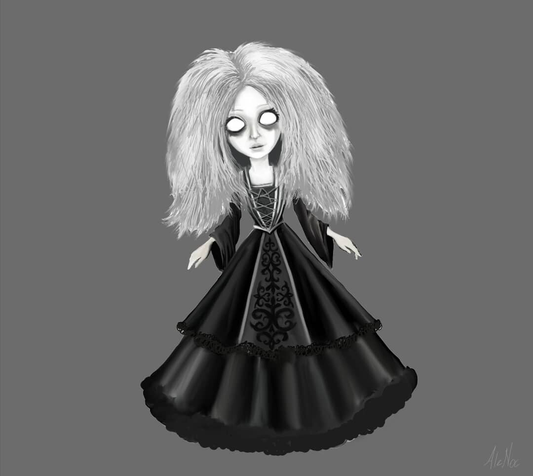 ArtStation - Character Design: Little Ghost Witches