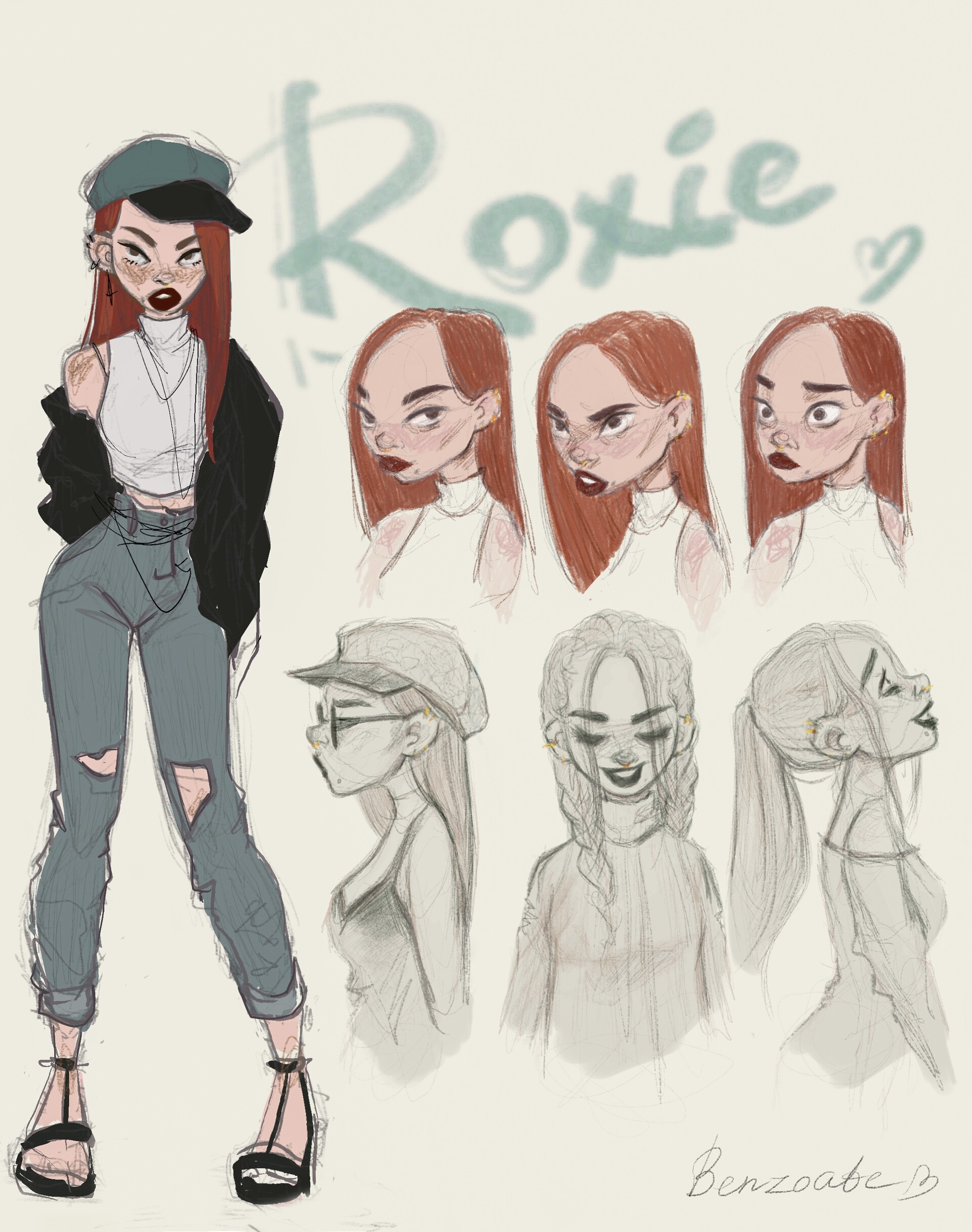 Jules Gudkova - another one character concept