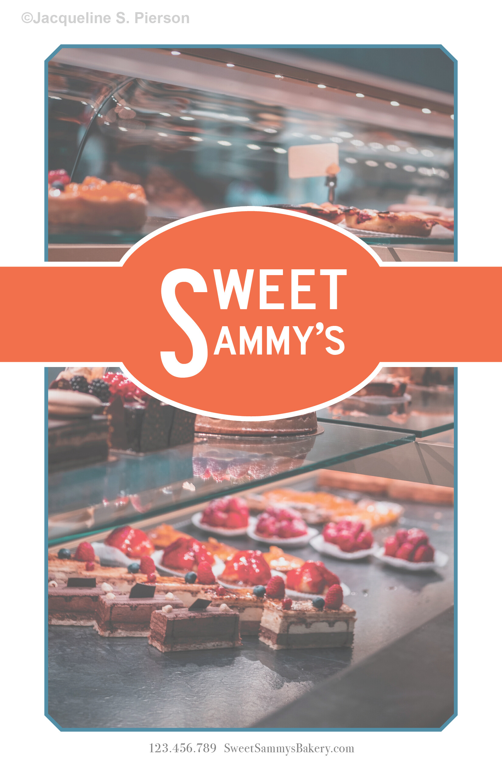 ArtStation - Sweet Sammy's Brochure