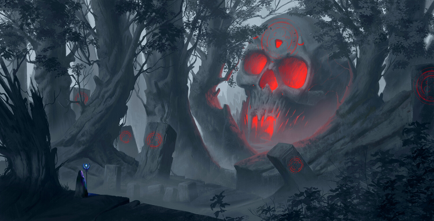 ArtStation - Demonic entrance