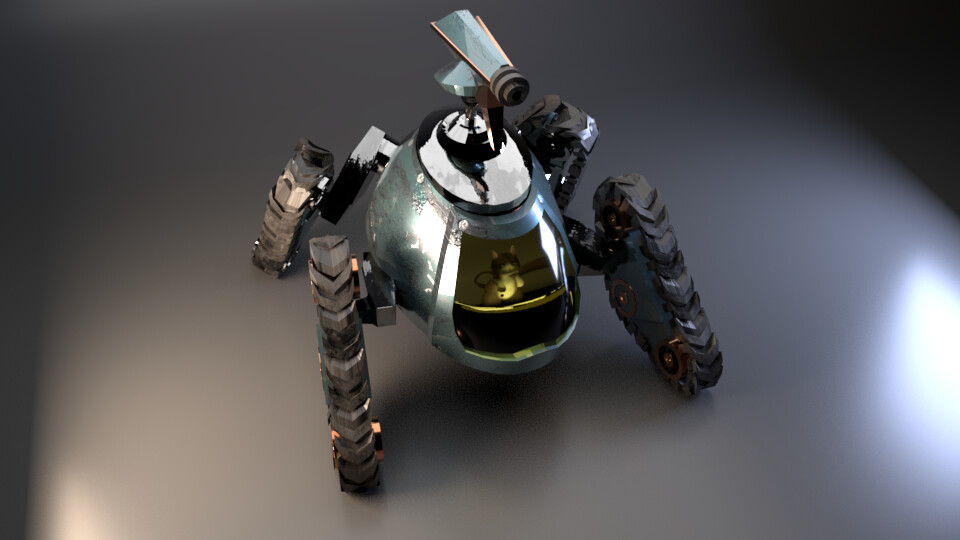 ArtStation - Mecha Cat