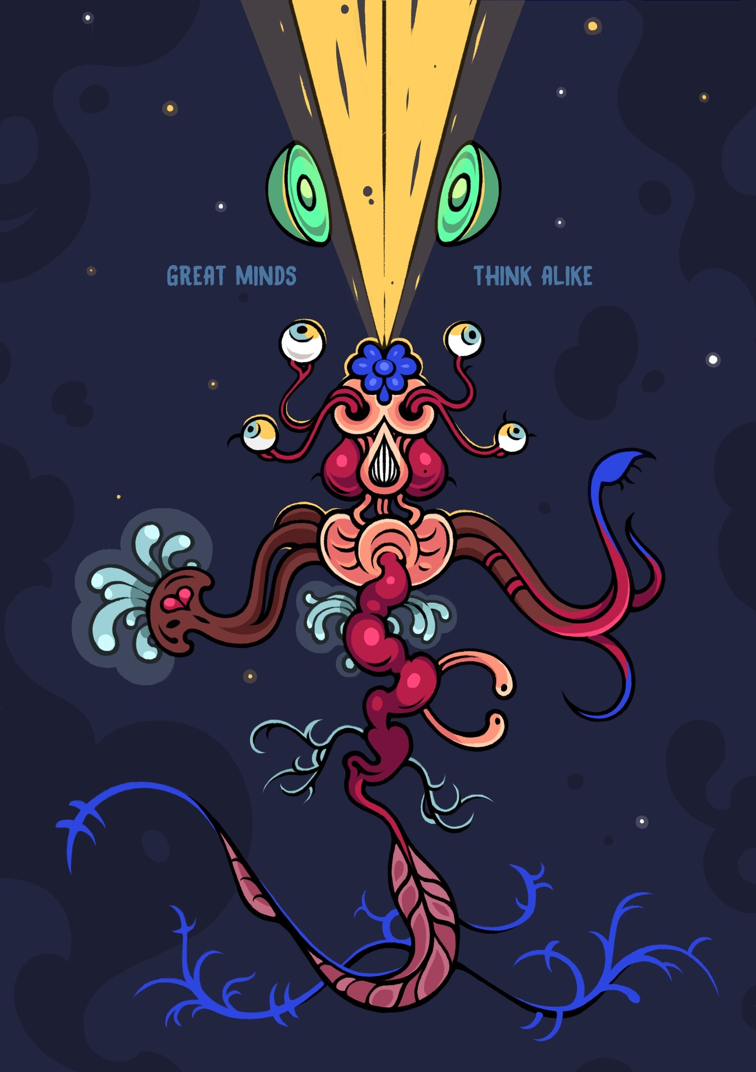 ArtStation - A Godlike Alien