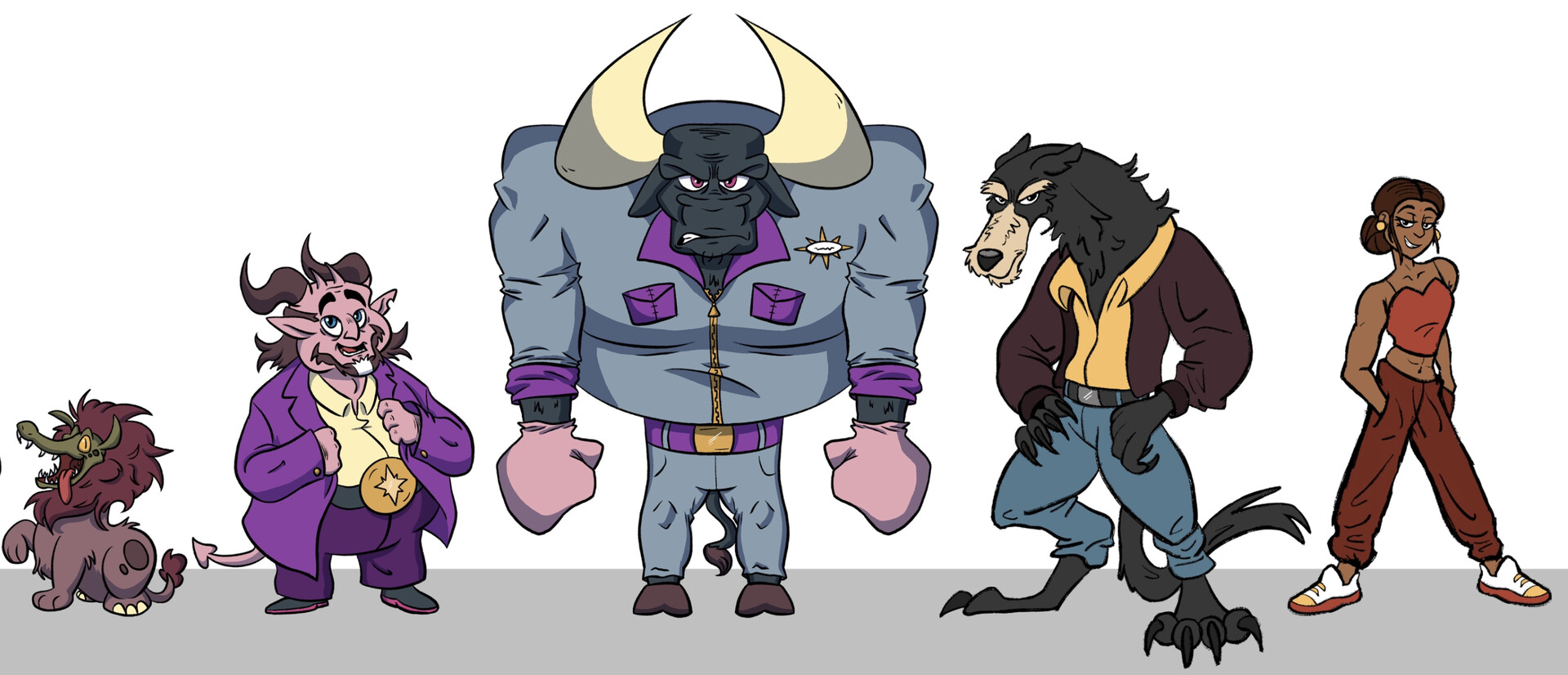 ArtStation - AP - Minor Character Lineup