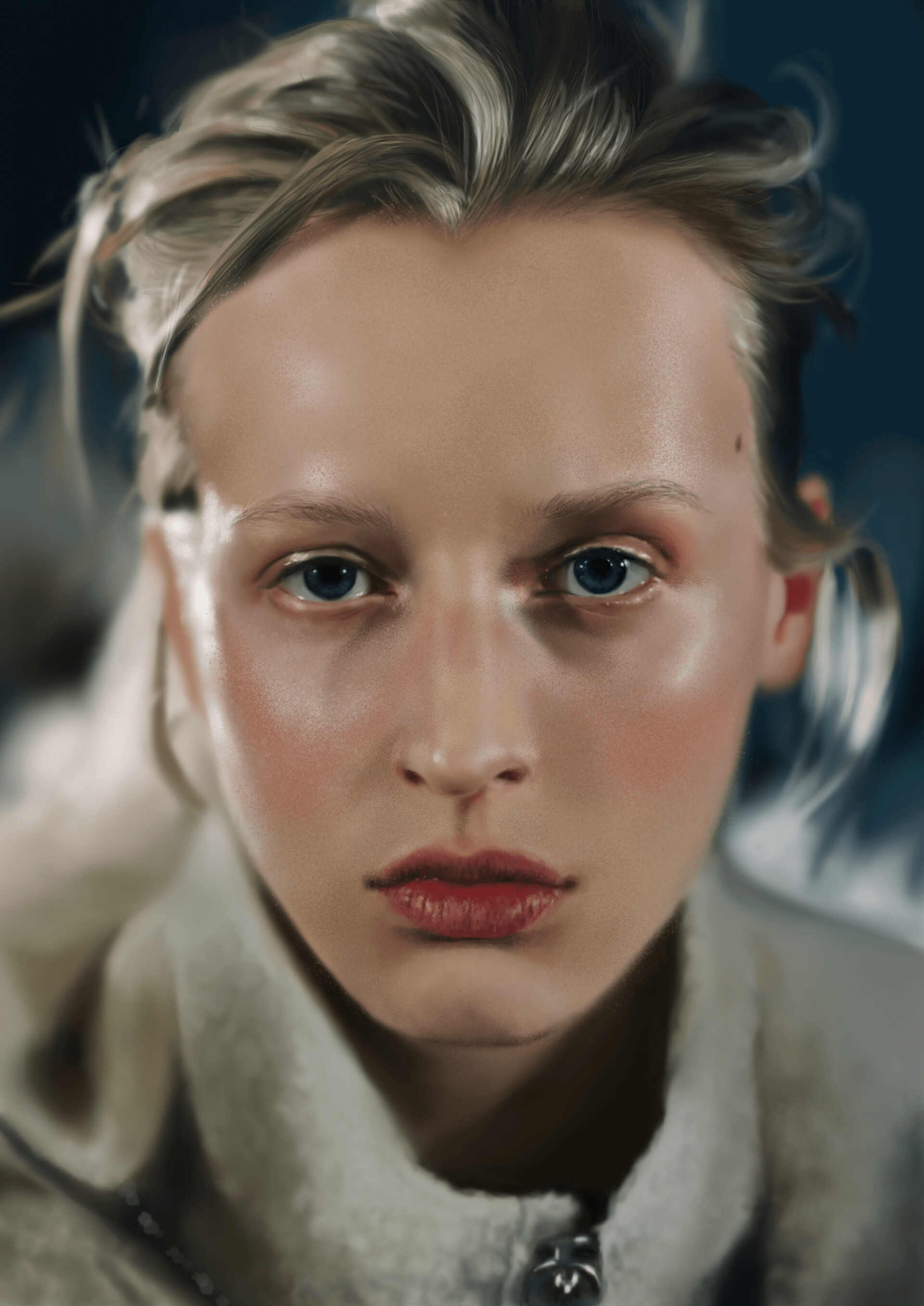 ArtStation - Model face study