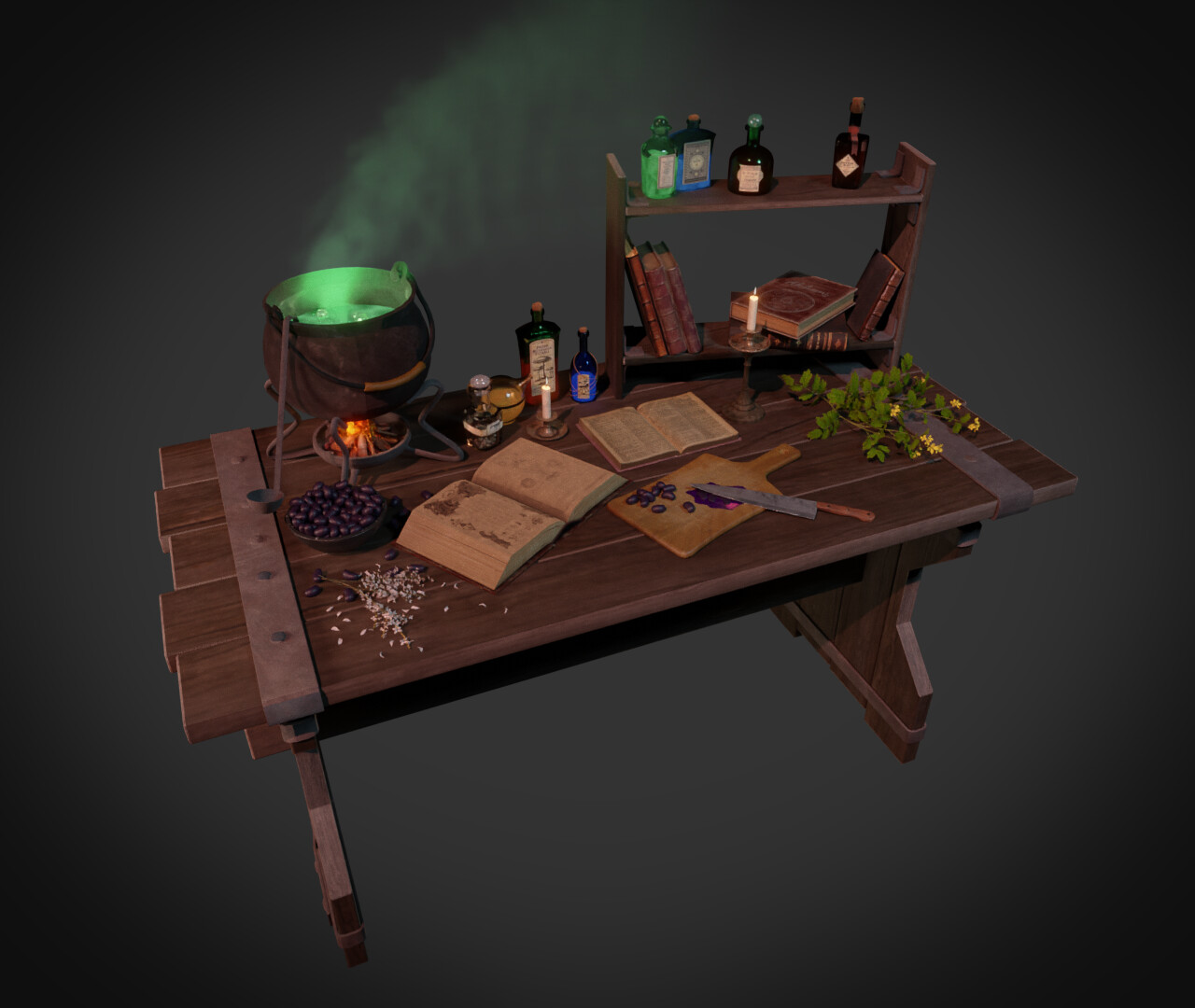 ArtStation - Alchemist's Table