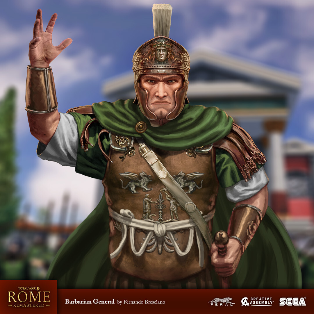 ArtStation - Total War Rome Remastered - Brutii General