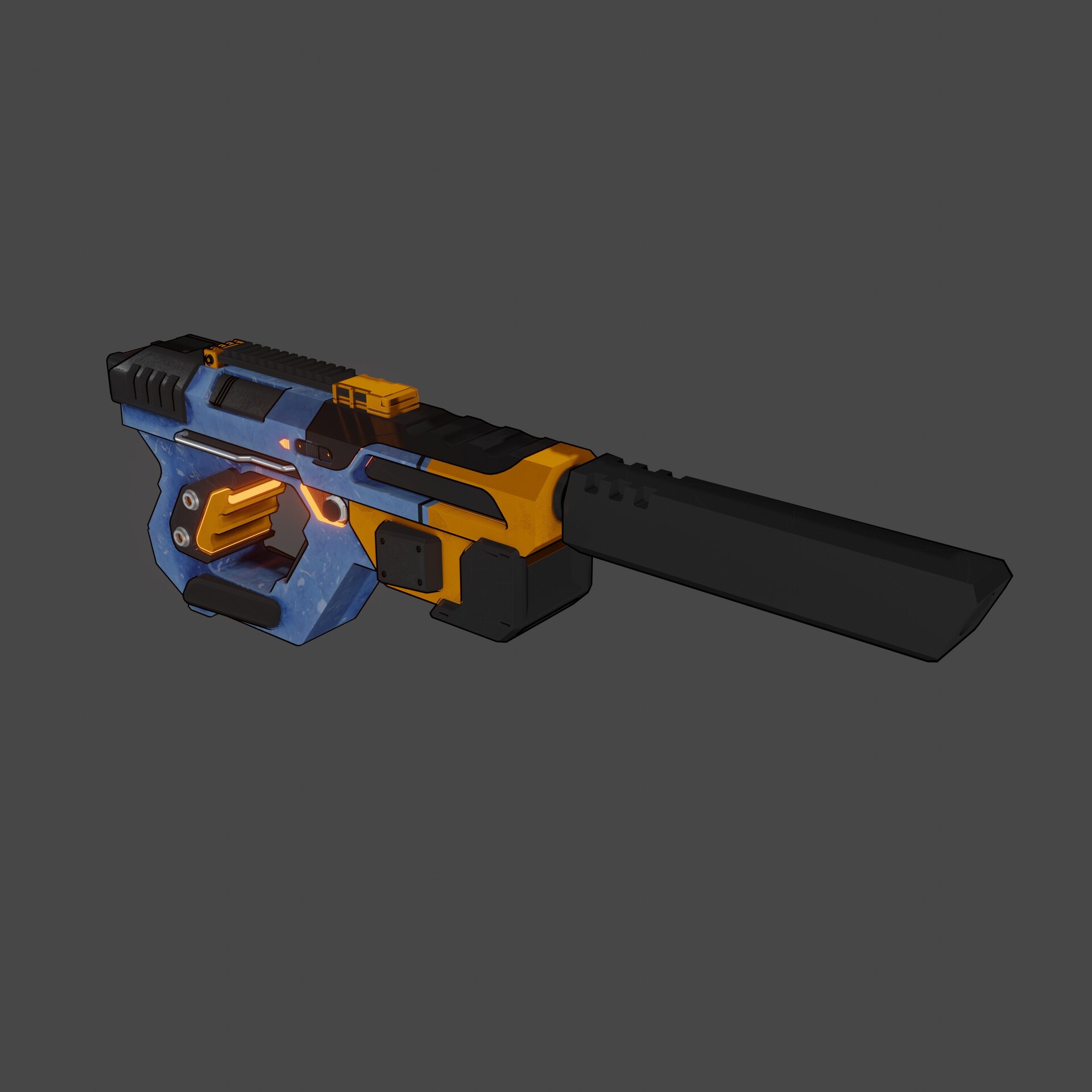 ArtStation - GL-6 Handgun