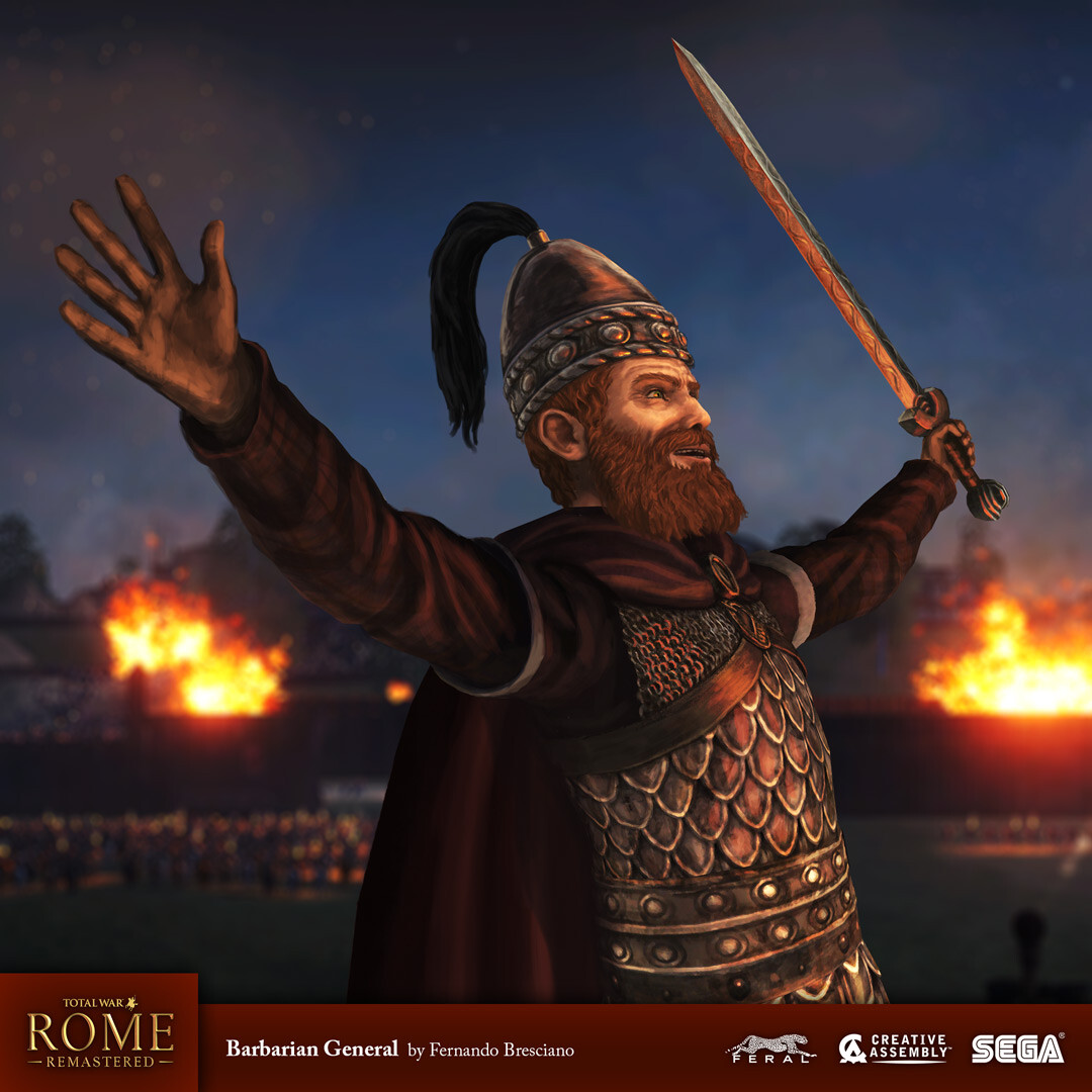 ArtStation - Total War Rome Remastered - Barbarian General