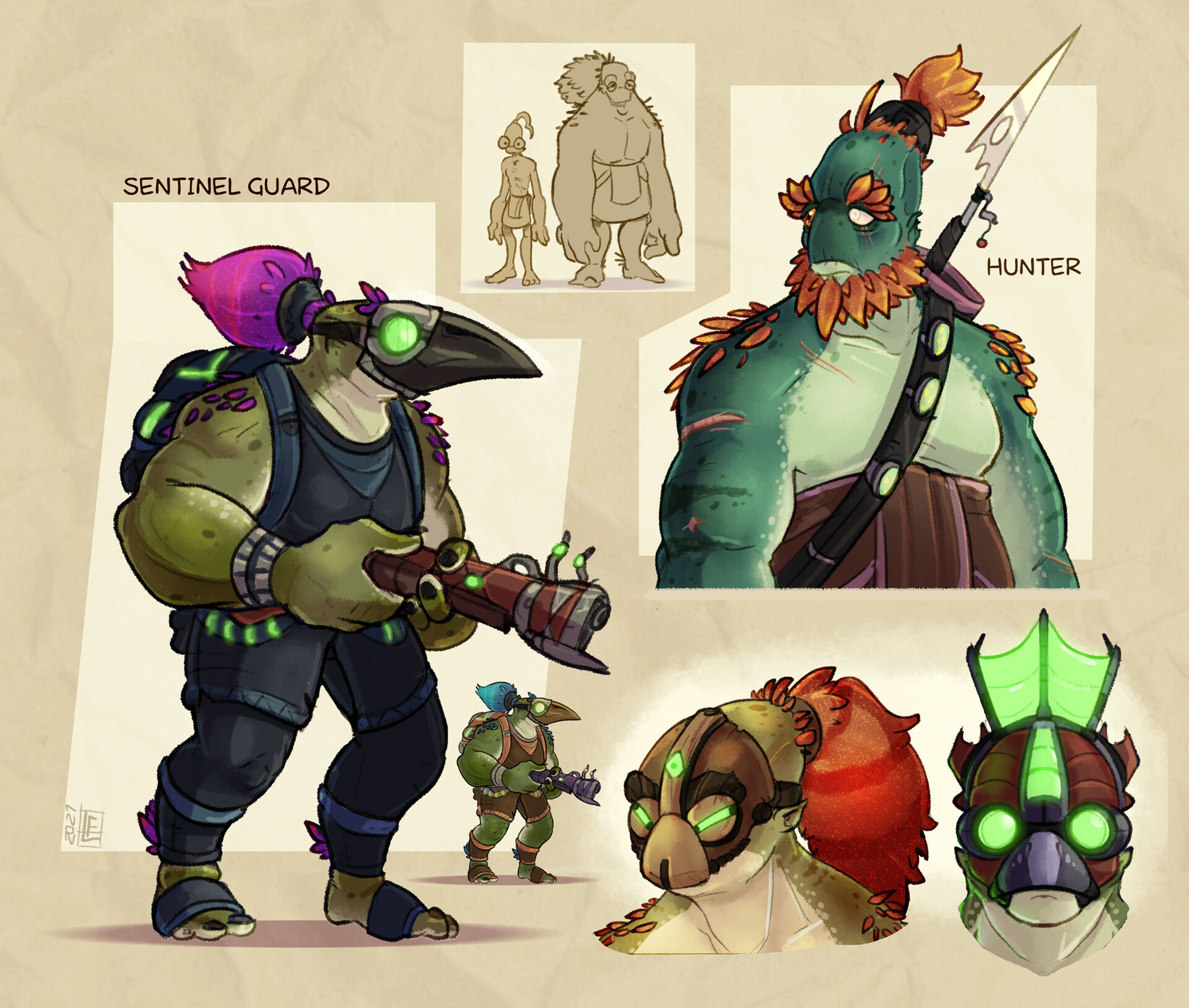 ArtStation - Oddworld : Role Switch