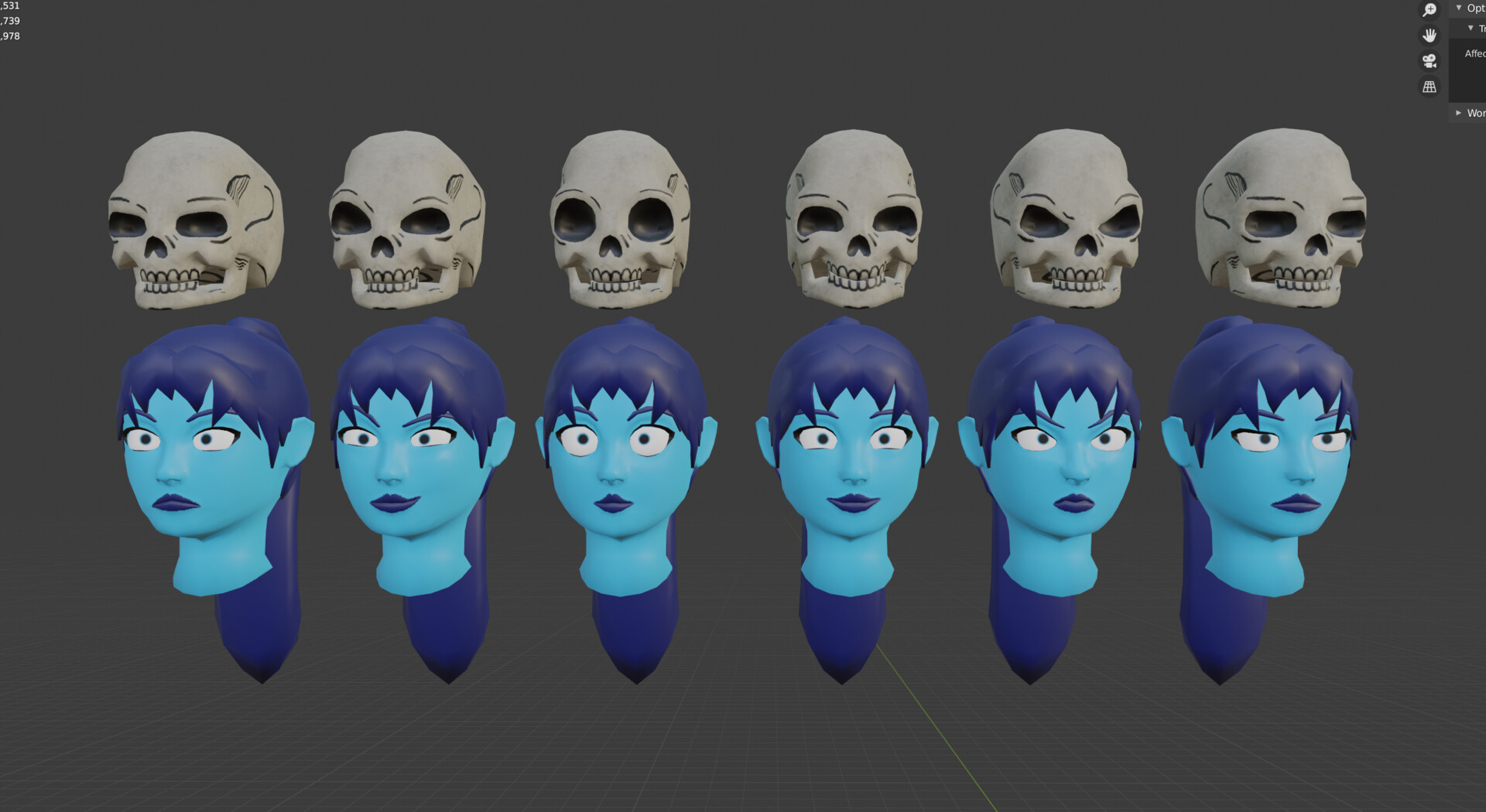 Steven McNicholas - VR Chat Avatar: Kelly the Skelly 2021