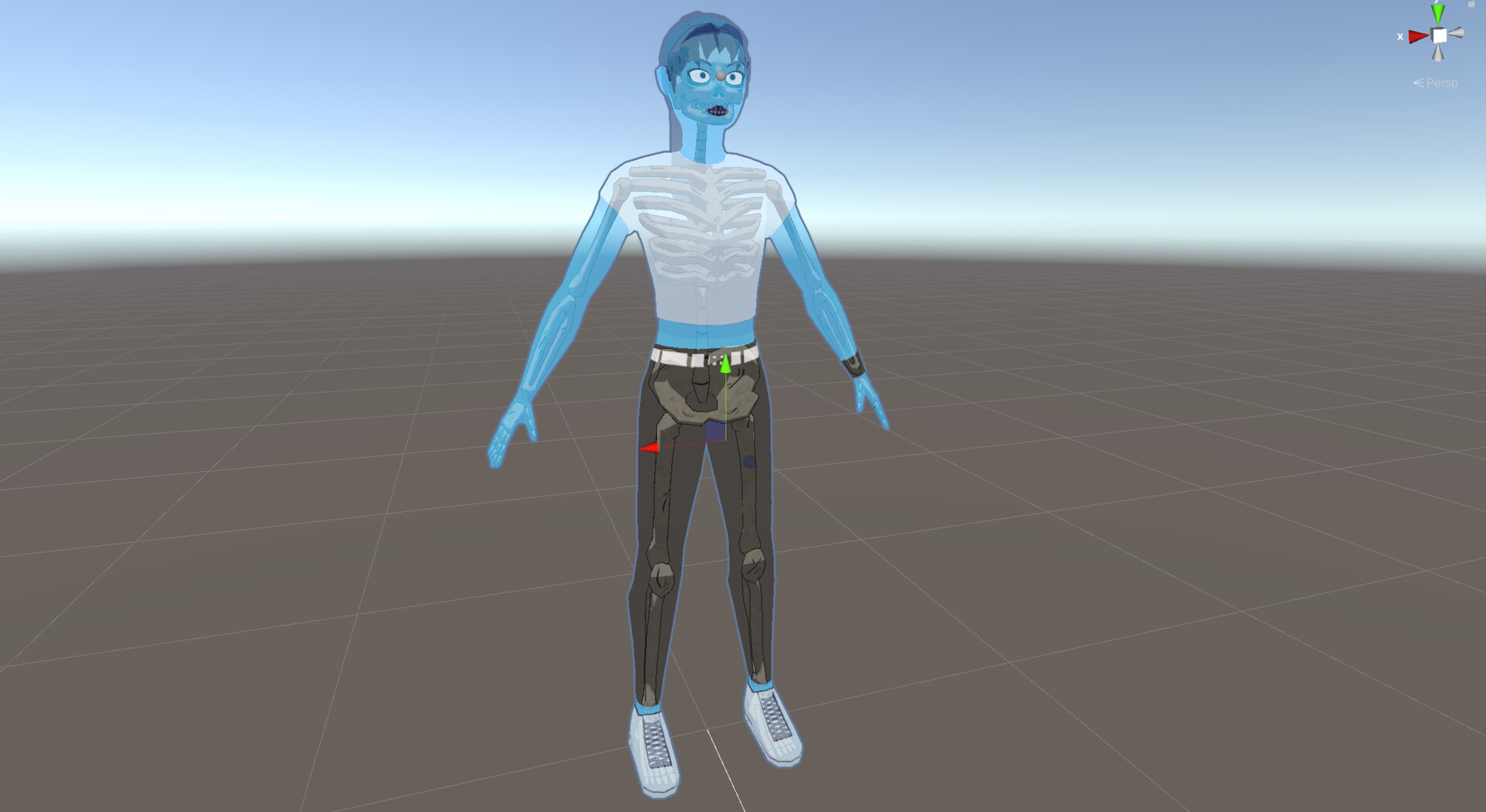 Steven McNicholas - VR Chat Avatar: Kelly the Skelly 2021