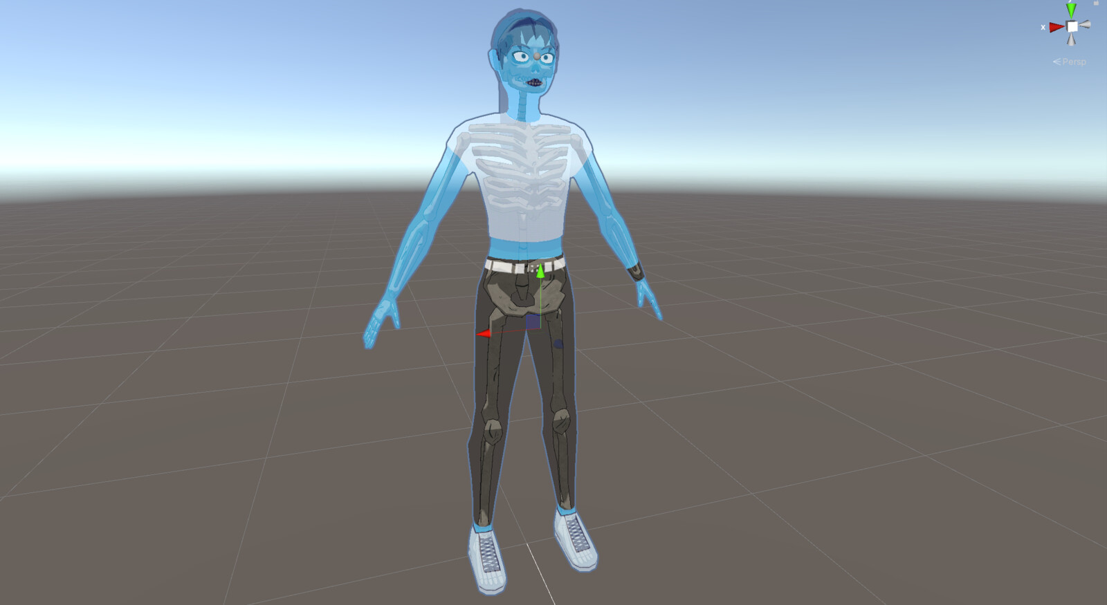 Steven McNicholas - VR Chat Avatar: Kelly the Skelly 2021