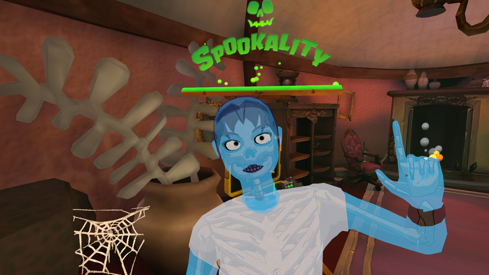 Steven McNicholas - VR Chat Avatar: Kelly the Skelly 2021