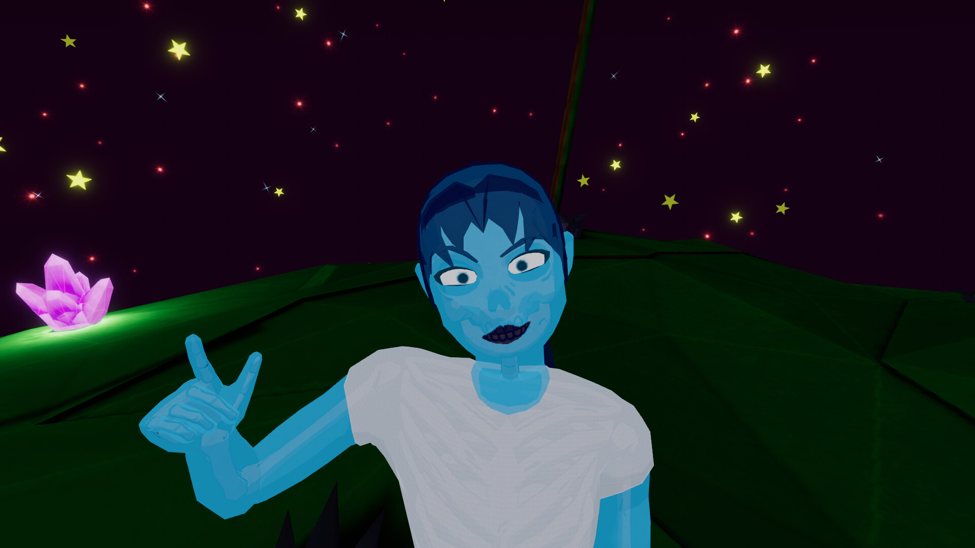 Steven McNicholas - VR Chat Avatar: Kelly the Skelly 2021