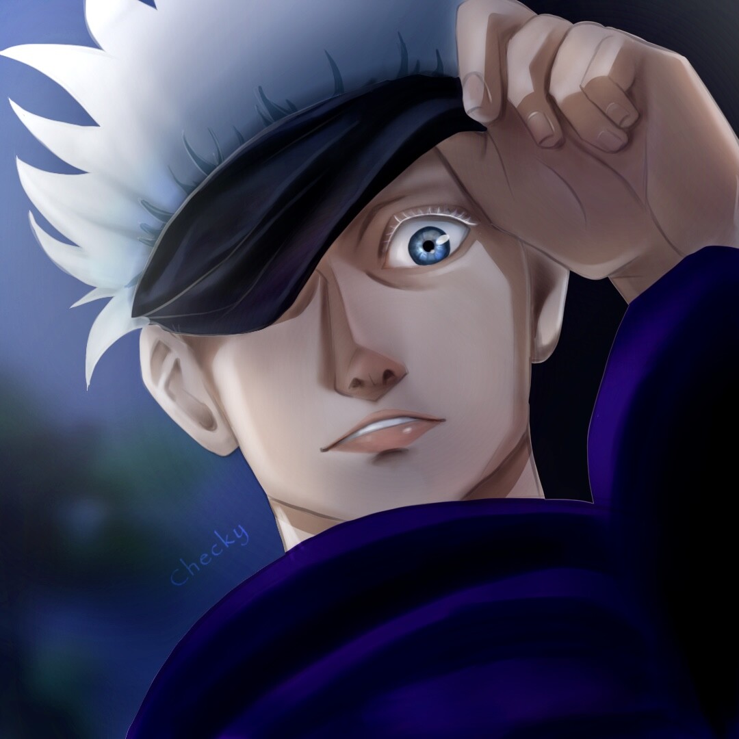 ArtStation - Satoru Gojo fanart, Jujutsu Kaisen