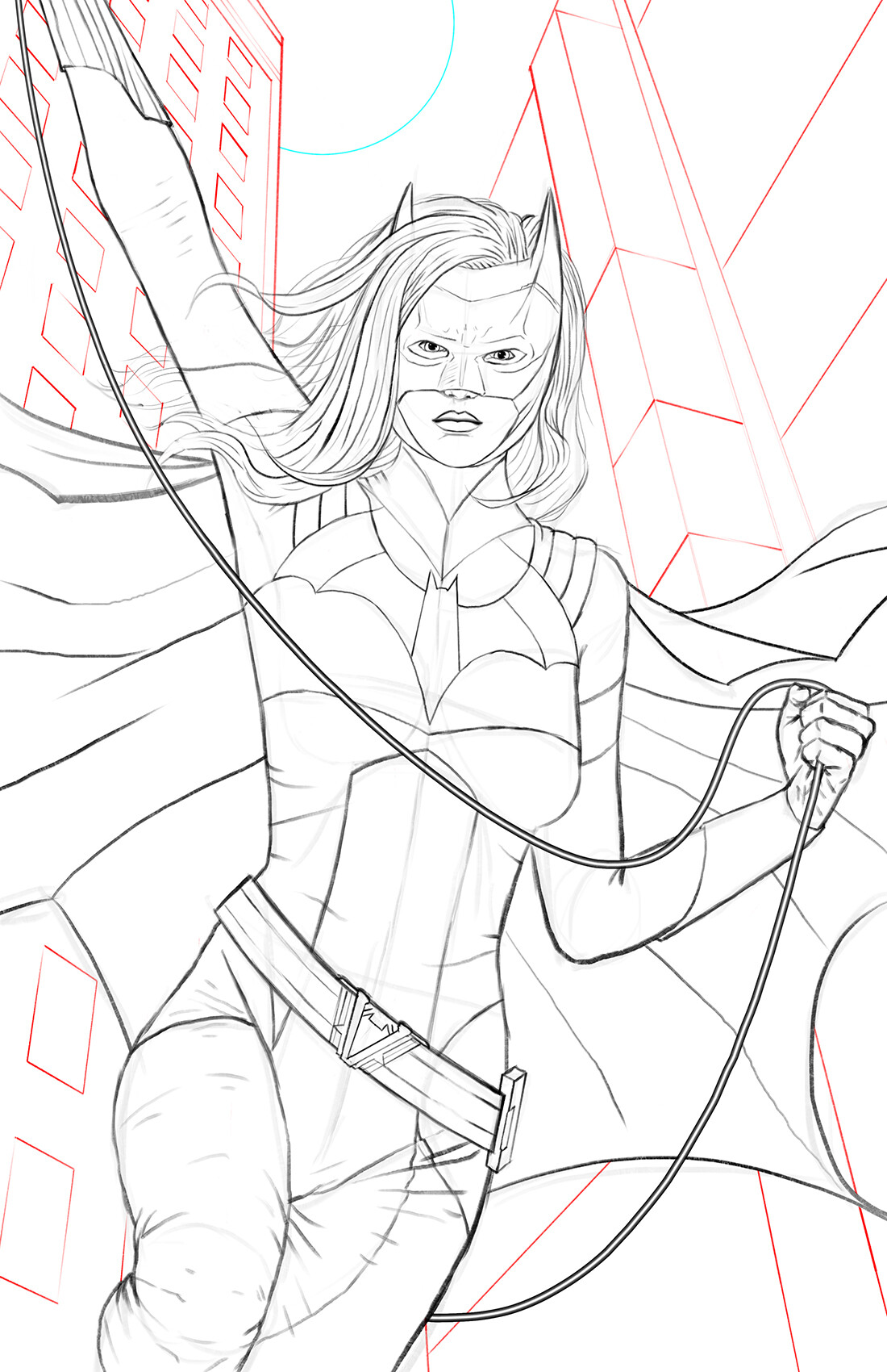 ruby rose coloring page