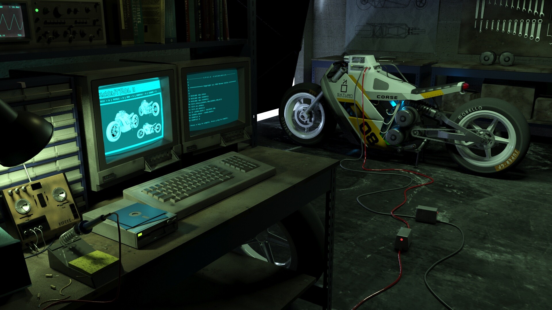 ArtStation - Garage Startup 1986