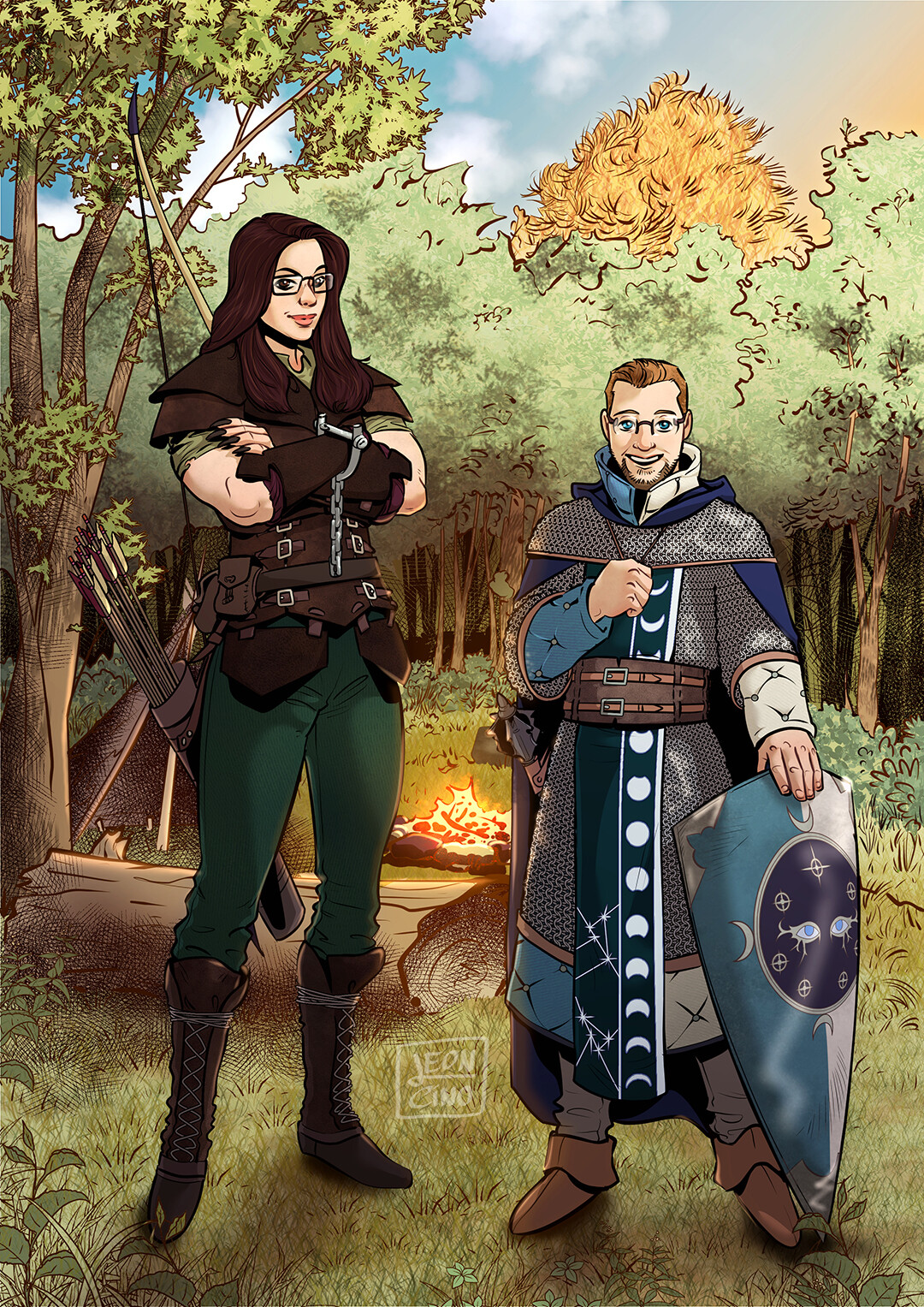 Leonardo Cino 🇮🇹 - Commissioned Character Designs