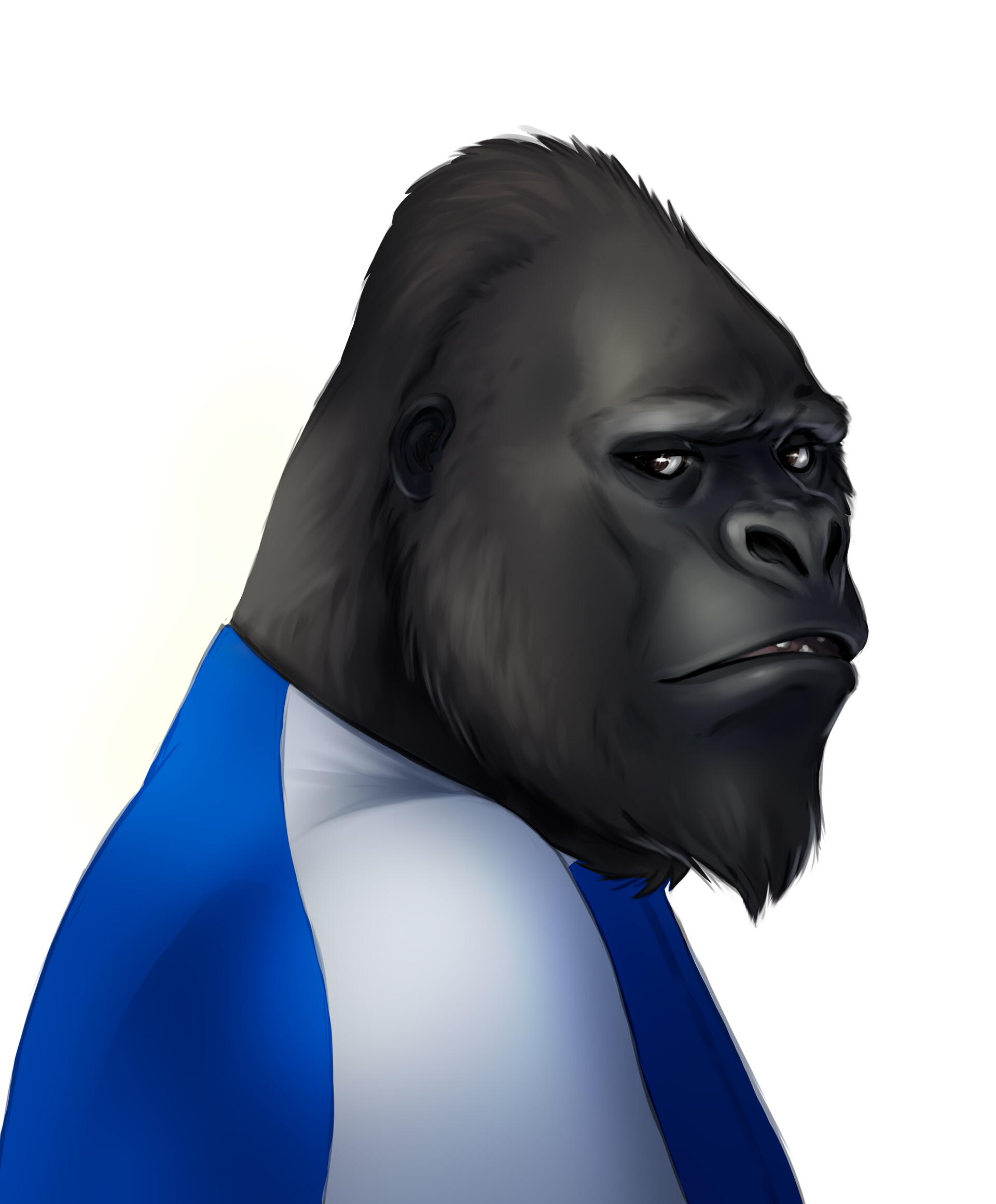 ArtStation - Traveller -Uplifted apes