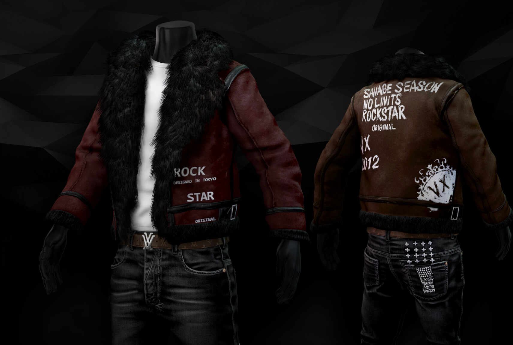 ArtStation - Fur coat