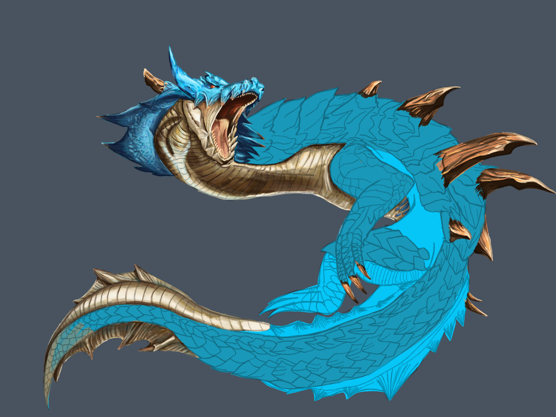 Abyssal Lagiacrus Wallpaper