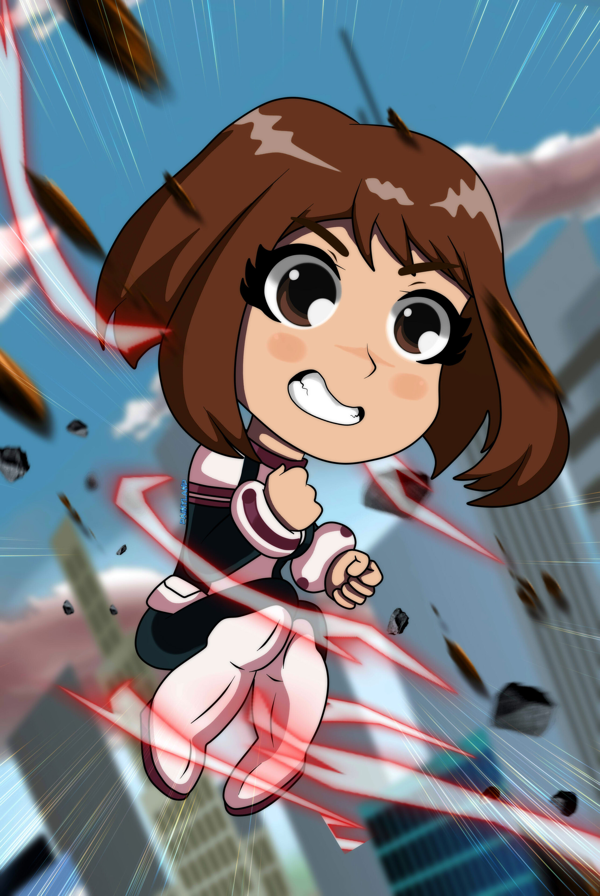 ArtStation - OCHAKO URARAKA (FANART)